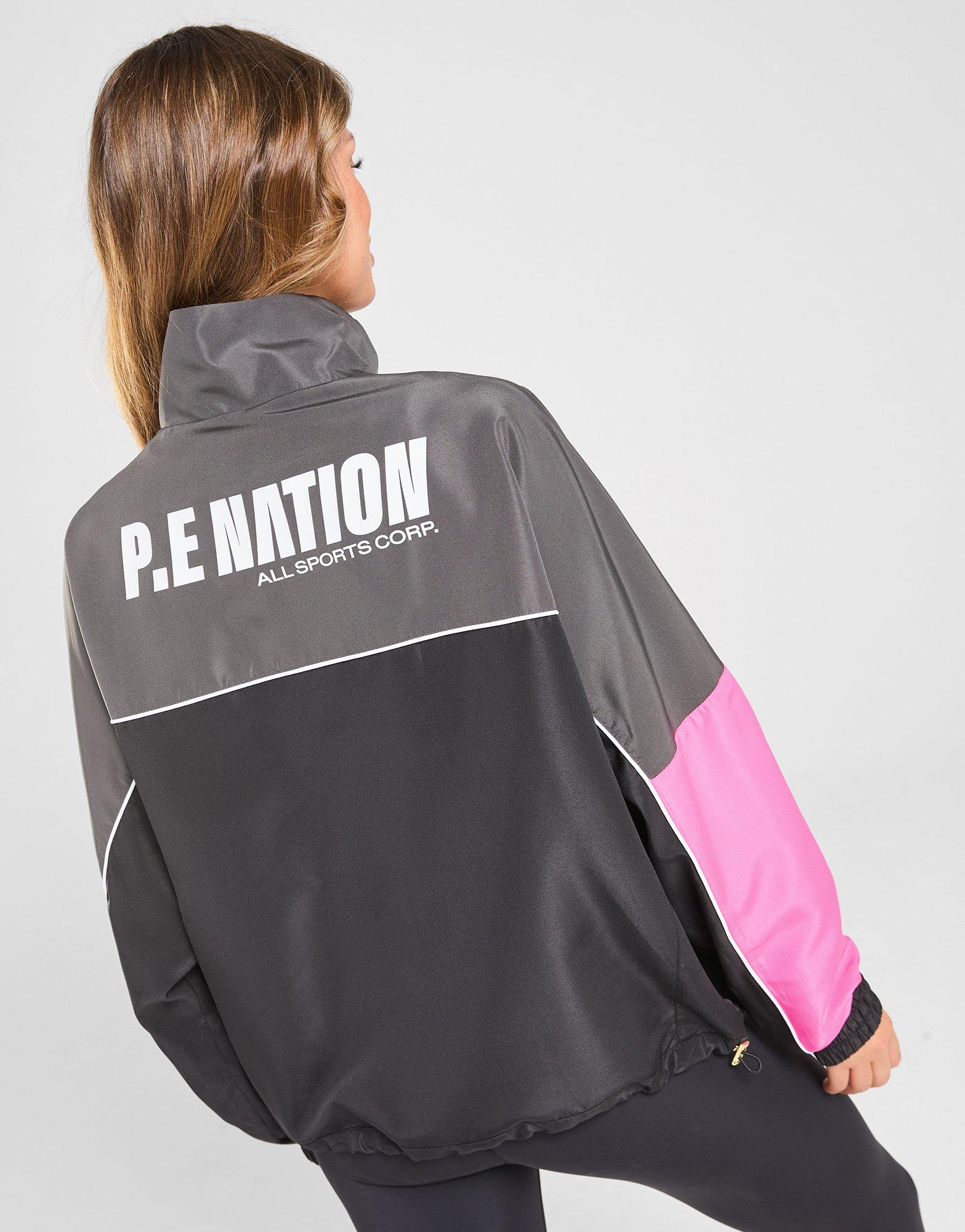 Black PE Nation Replay Woven Jacket | JD Sports UK