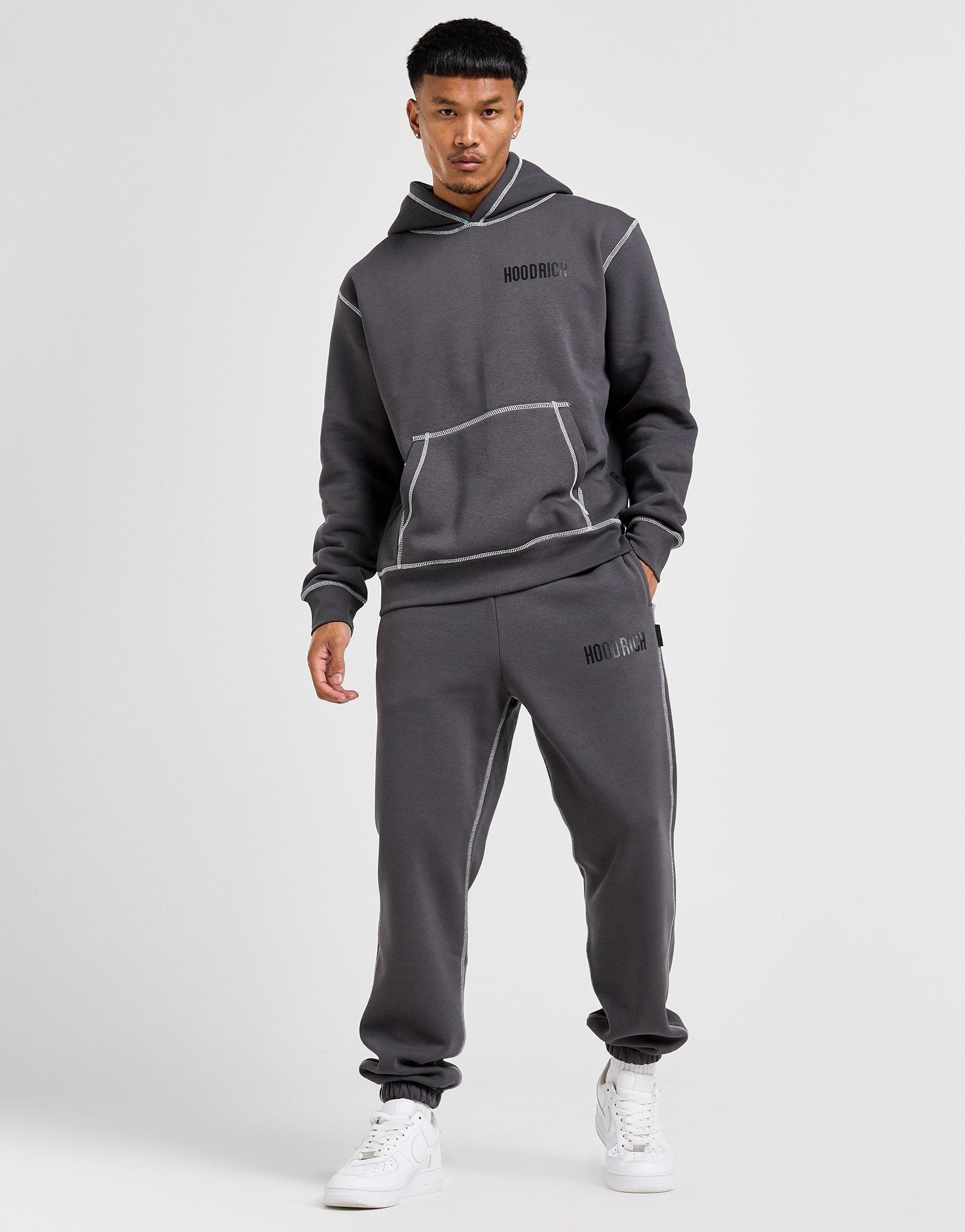Grey Hoodrich Stitch Joggers Jd Sports Global