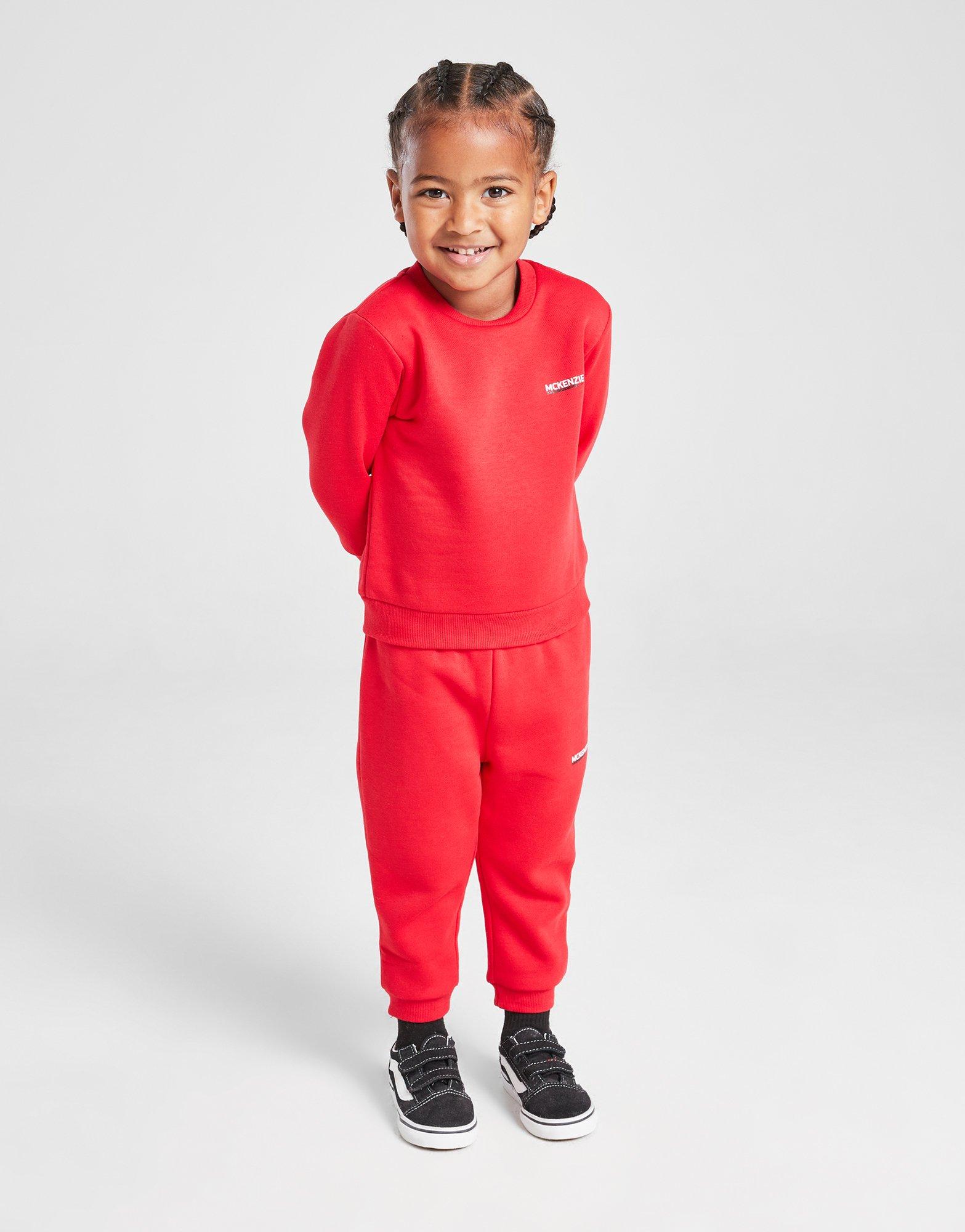 Green McKenzie Essential Crew Tracksuit Infant - JD Sports