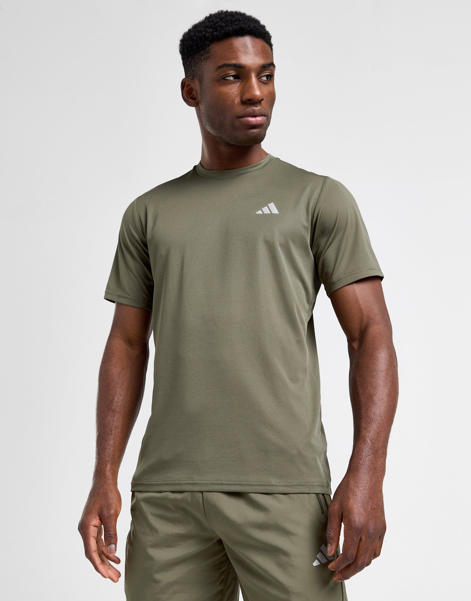 Green adidas Training Essential T-shirt - JD Sports