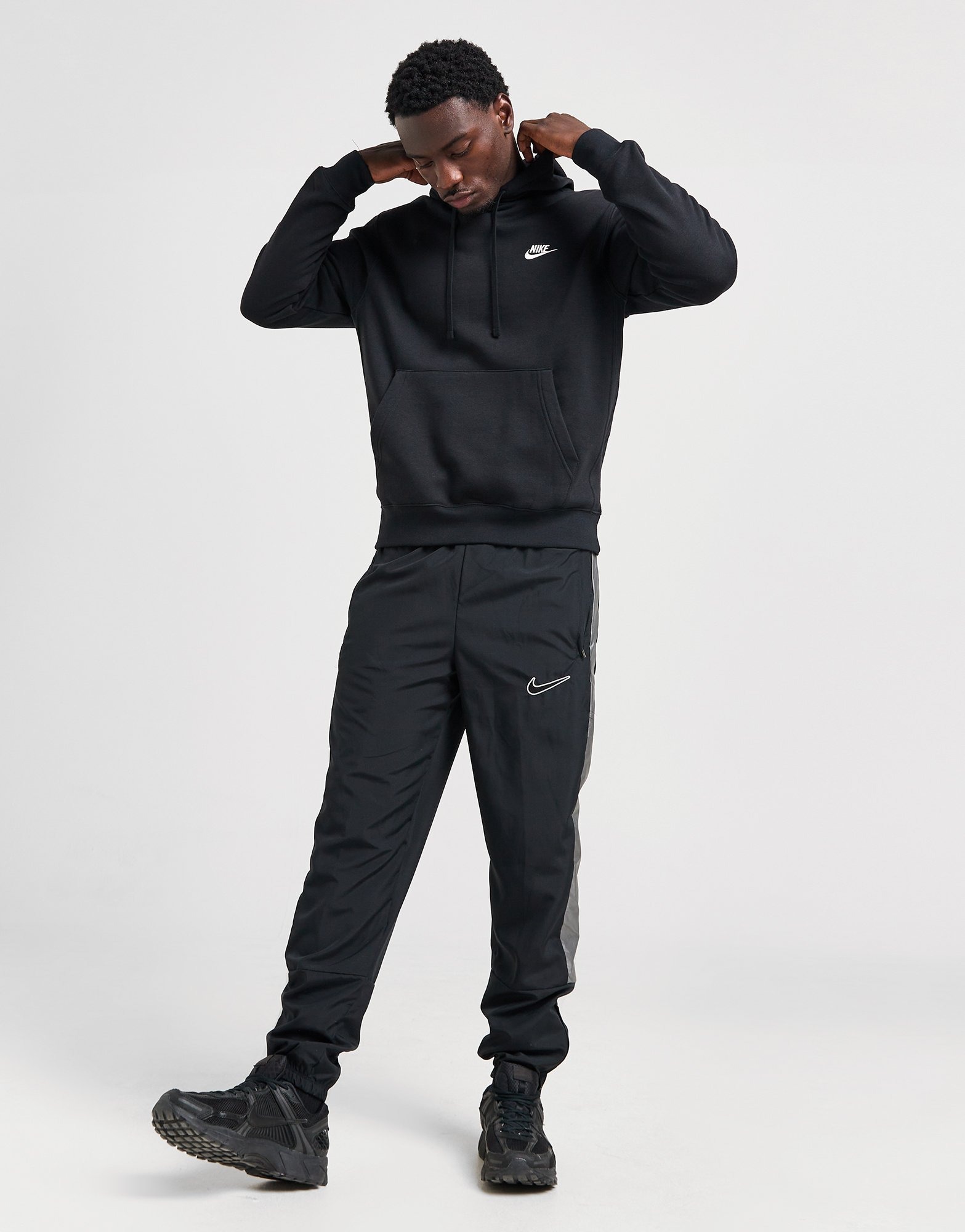 Black Nike Academy Water-Repellent Track Pants - JD Sports Global