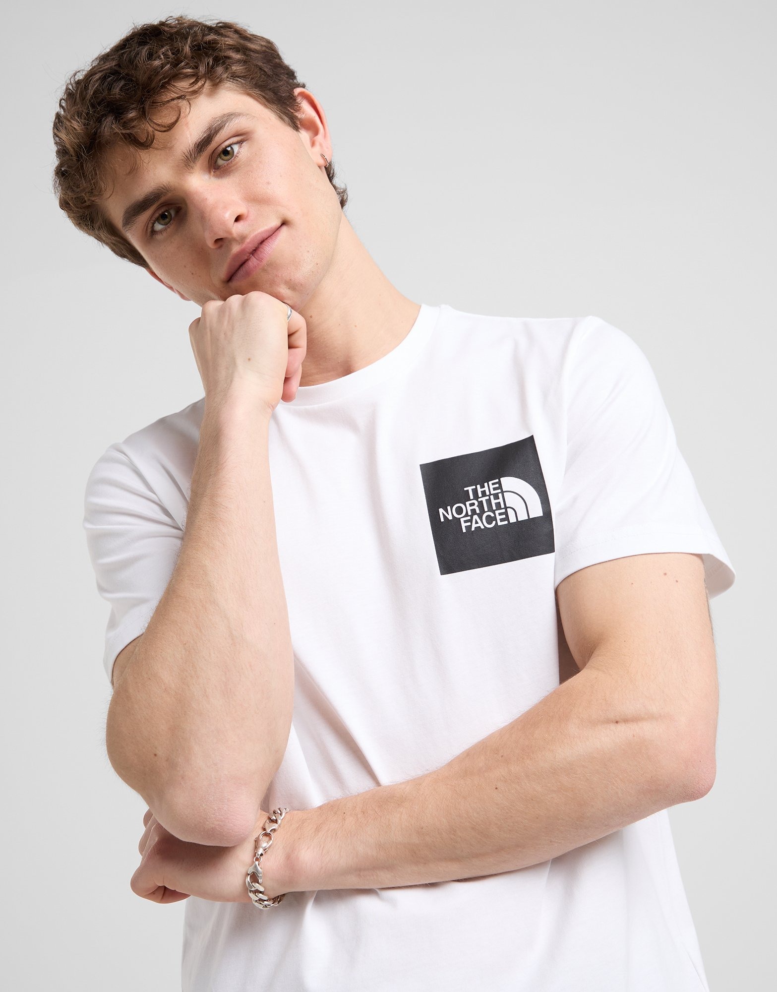 The North Face T-Shirt Fine Box em Branco | JD Sports