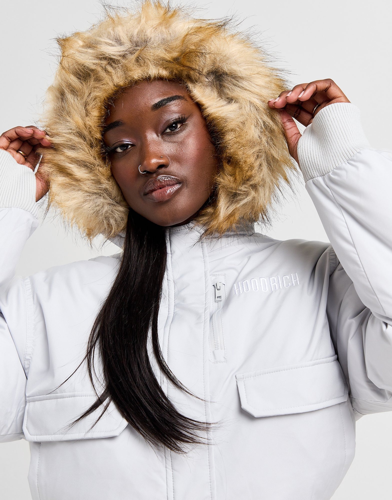 Brown Hoodrich Cass Jacket - JD Sports