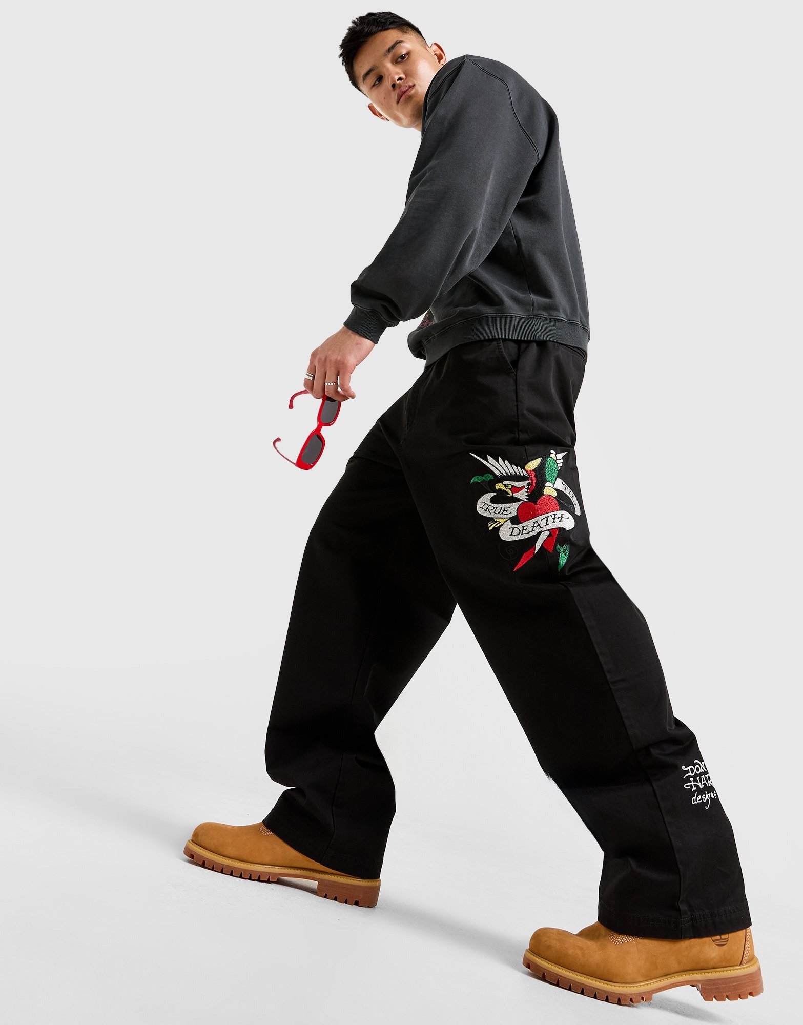 Ed Hardy Skate Pants in Nero | JD Sports