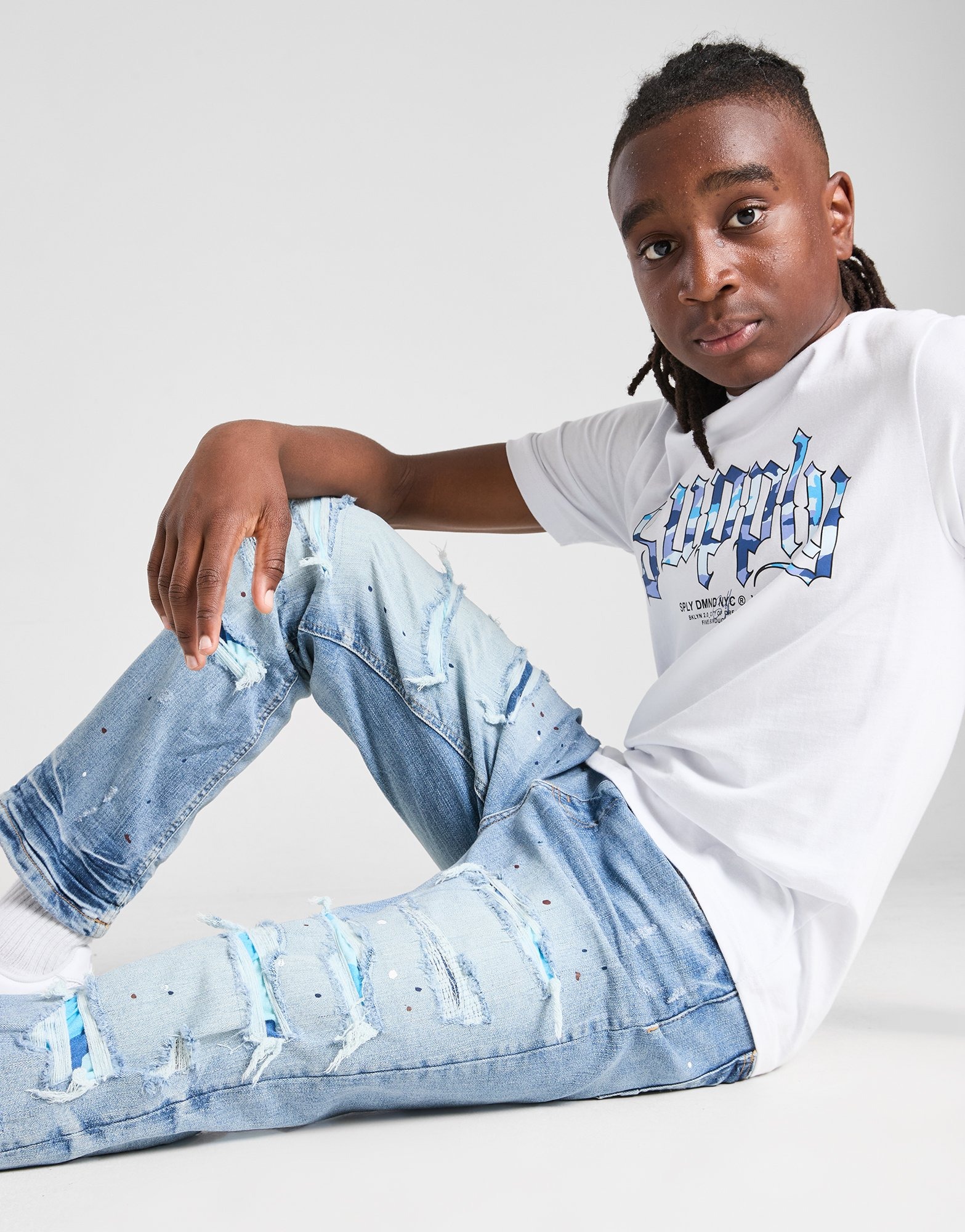 Denim Supply & Demand Hydro Denim Jeans Junior | JD Sports