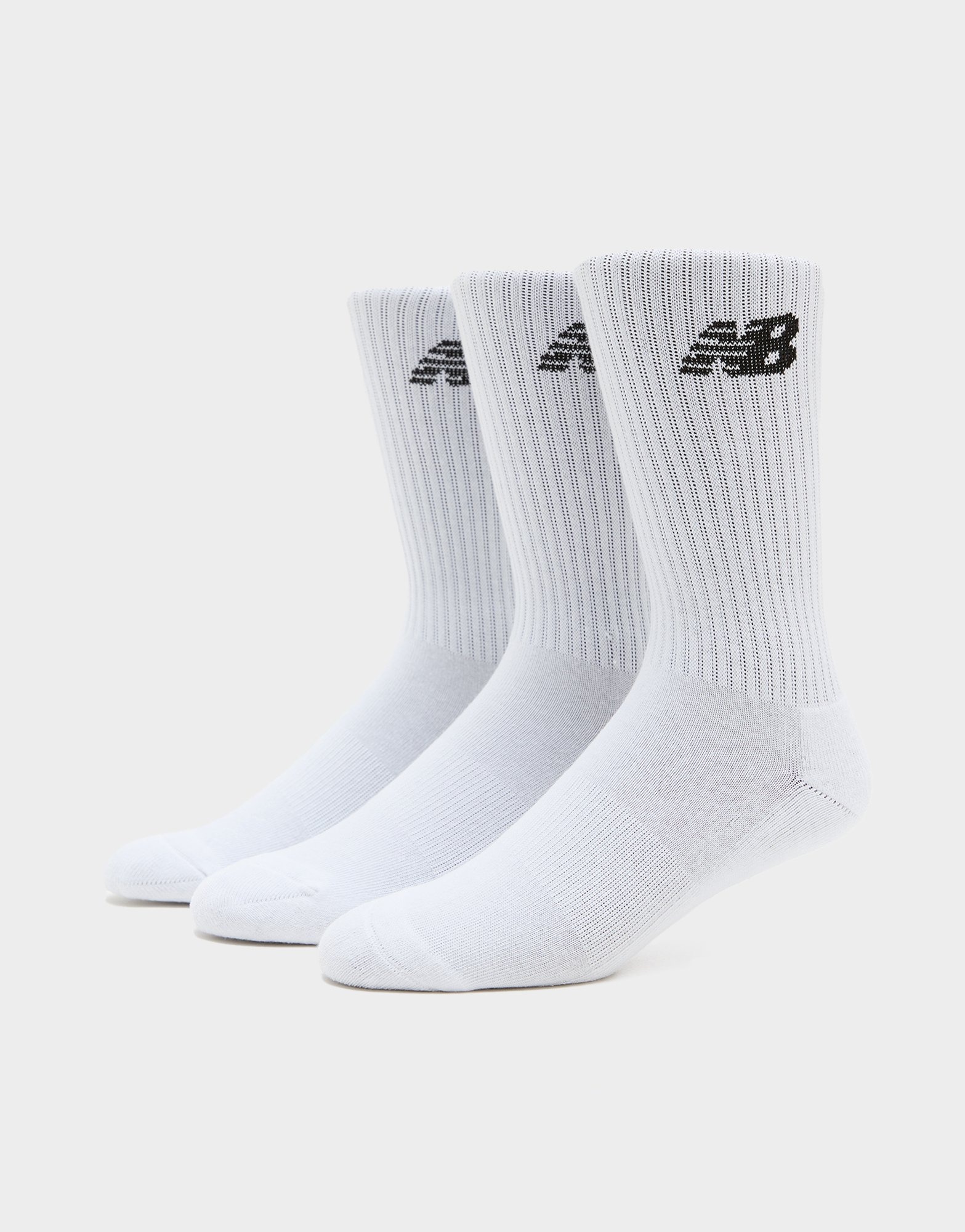 New Balance Pack 3 Calcetines Everyday en Blanco - JD Sports España