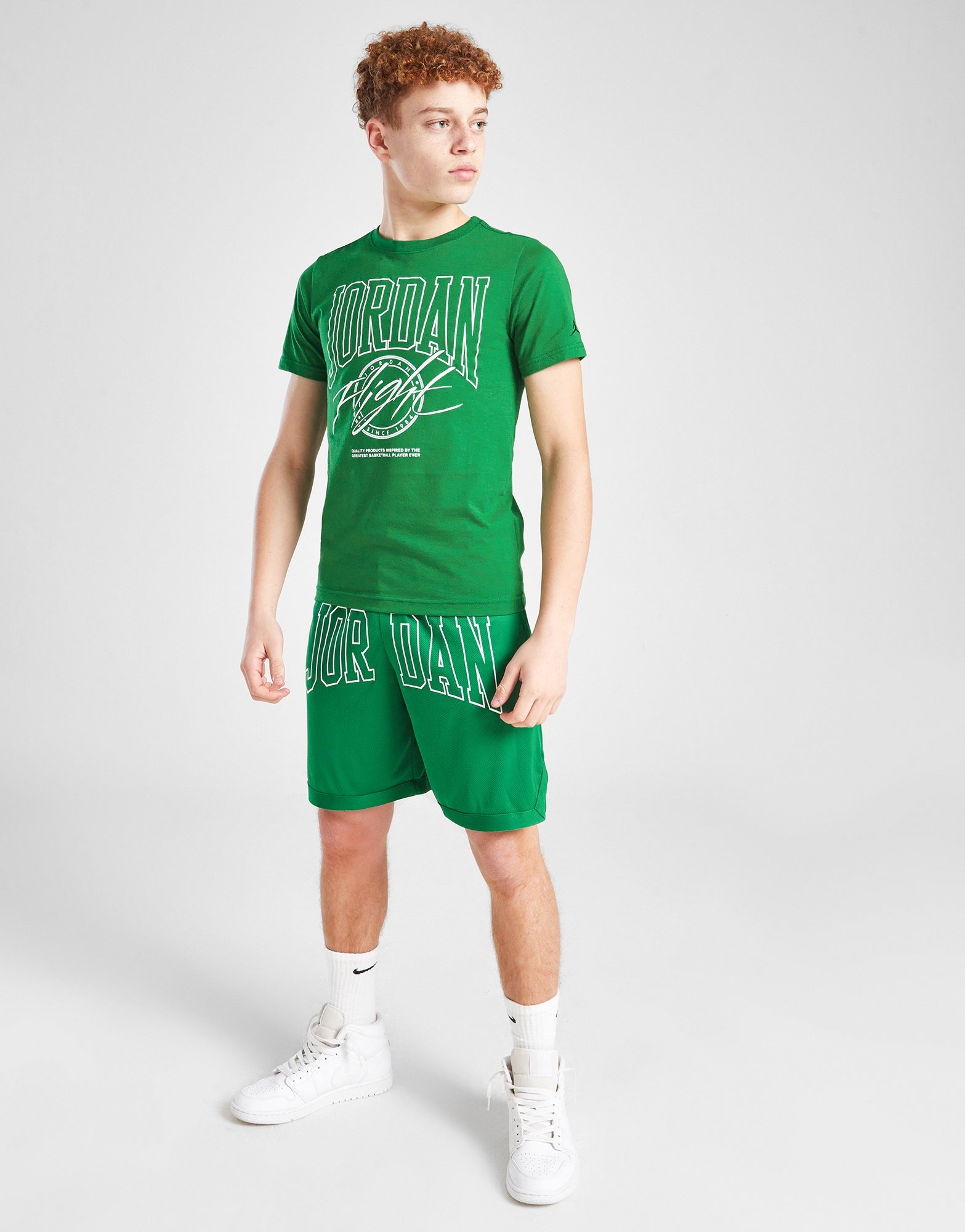 Green Jordan Flight Beyond The Arc Shorts Junior - JD Sports Ireland