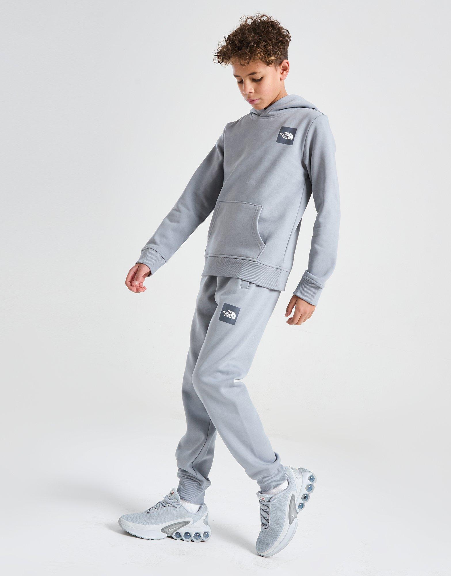 Grey The North Face Box Fleece Joggers Junior - JD Sports Australia