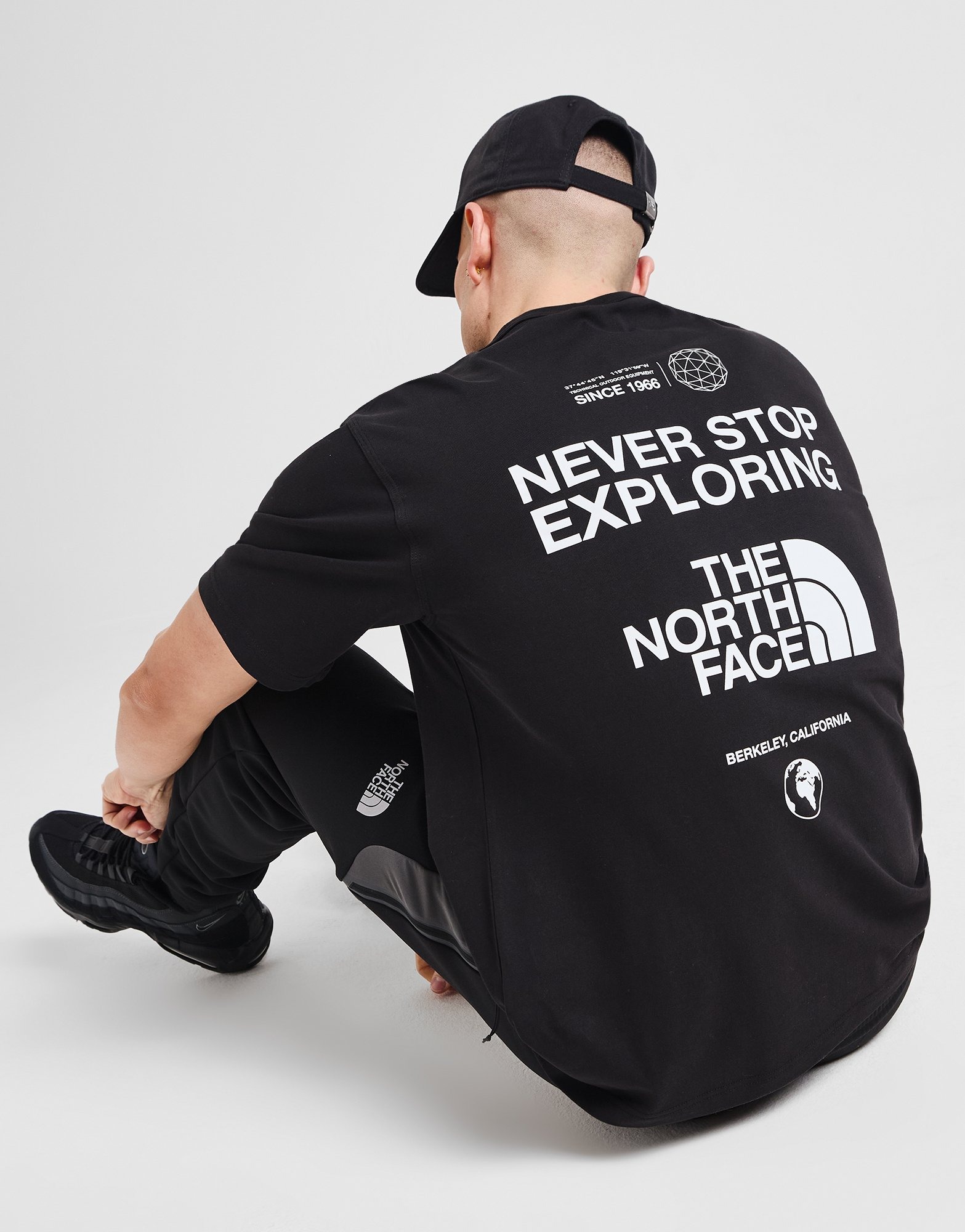 Black The North Face Notes NRG Relaxed T-Shirt - JD Sports Global