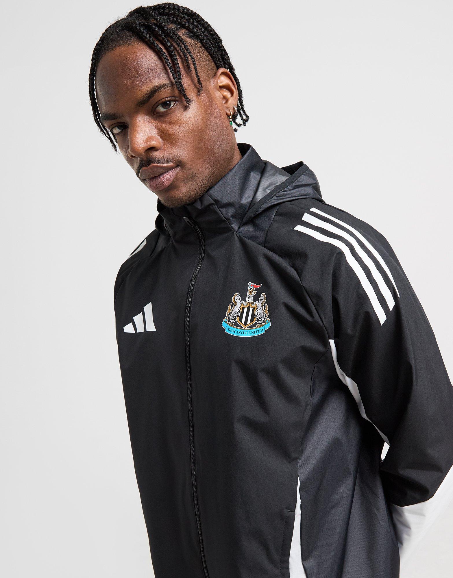 Black adidas Newcastle United Fc Tiro 24 All Weather Jacket - JD Sports