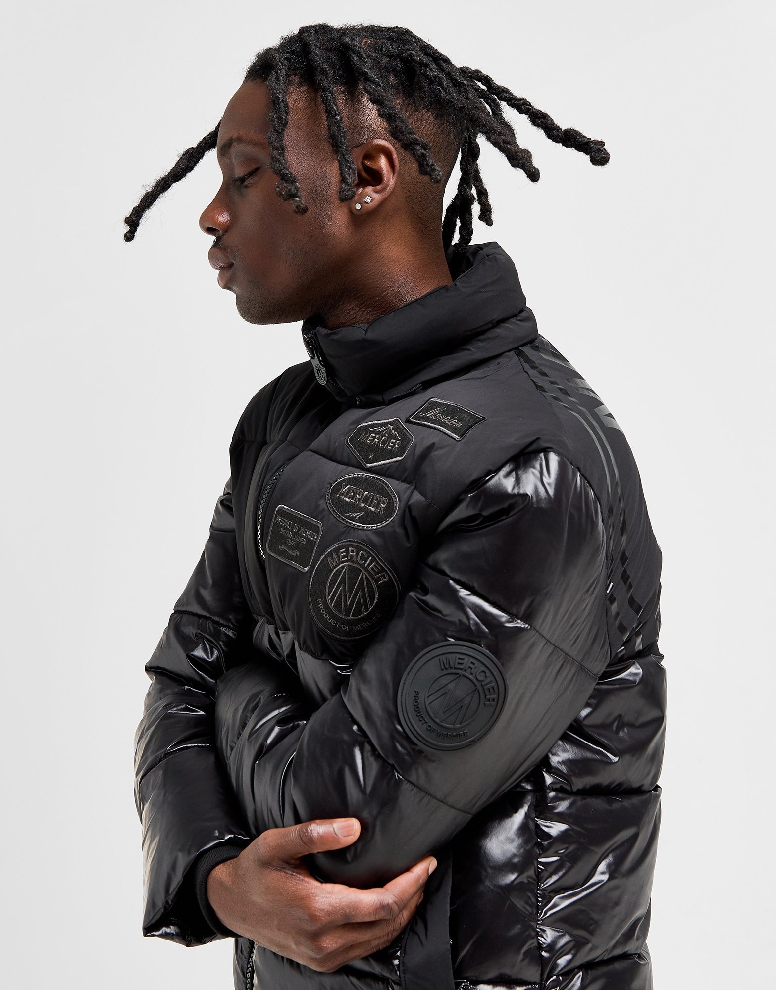 Musta MERCIER Blizzard Jacket - JD Sports Suomi