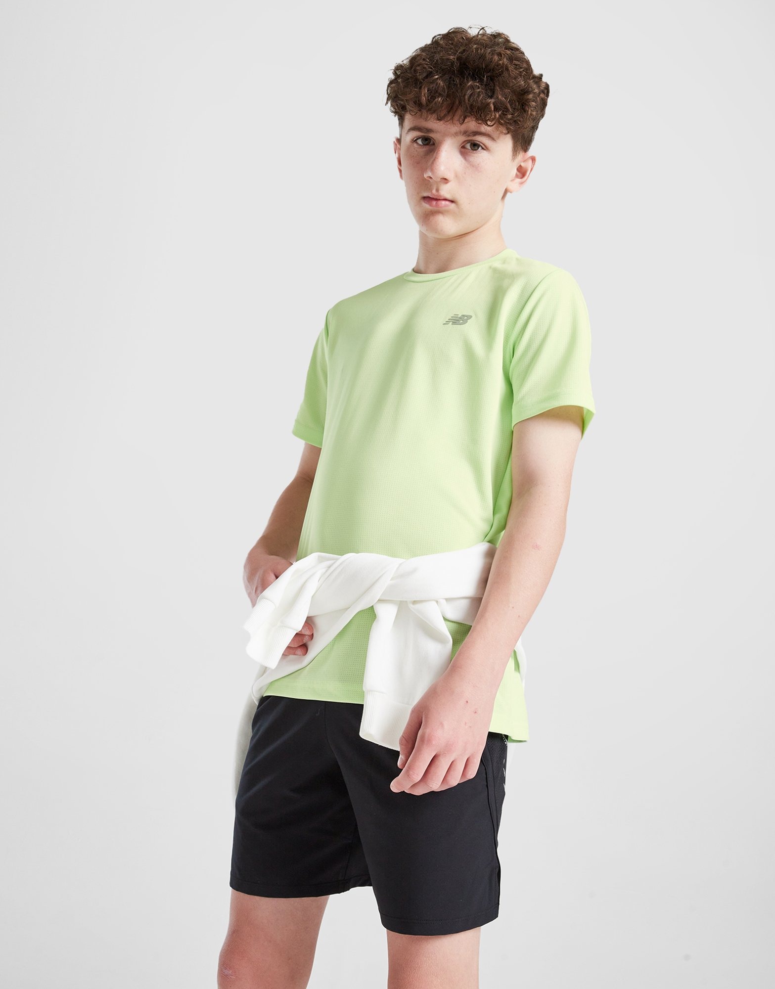 Yellow New Balance Accelerate T-Shirt Junior - JD Sports Global