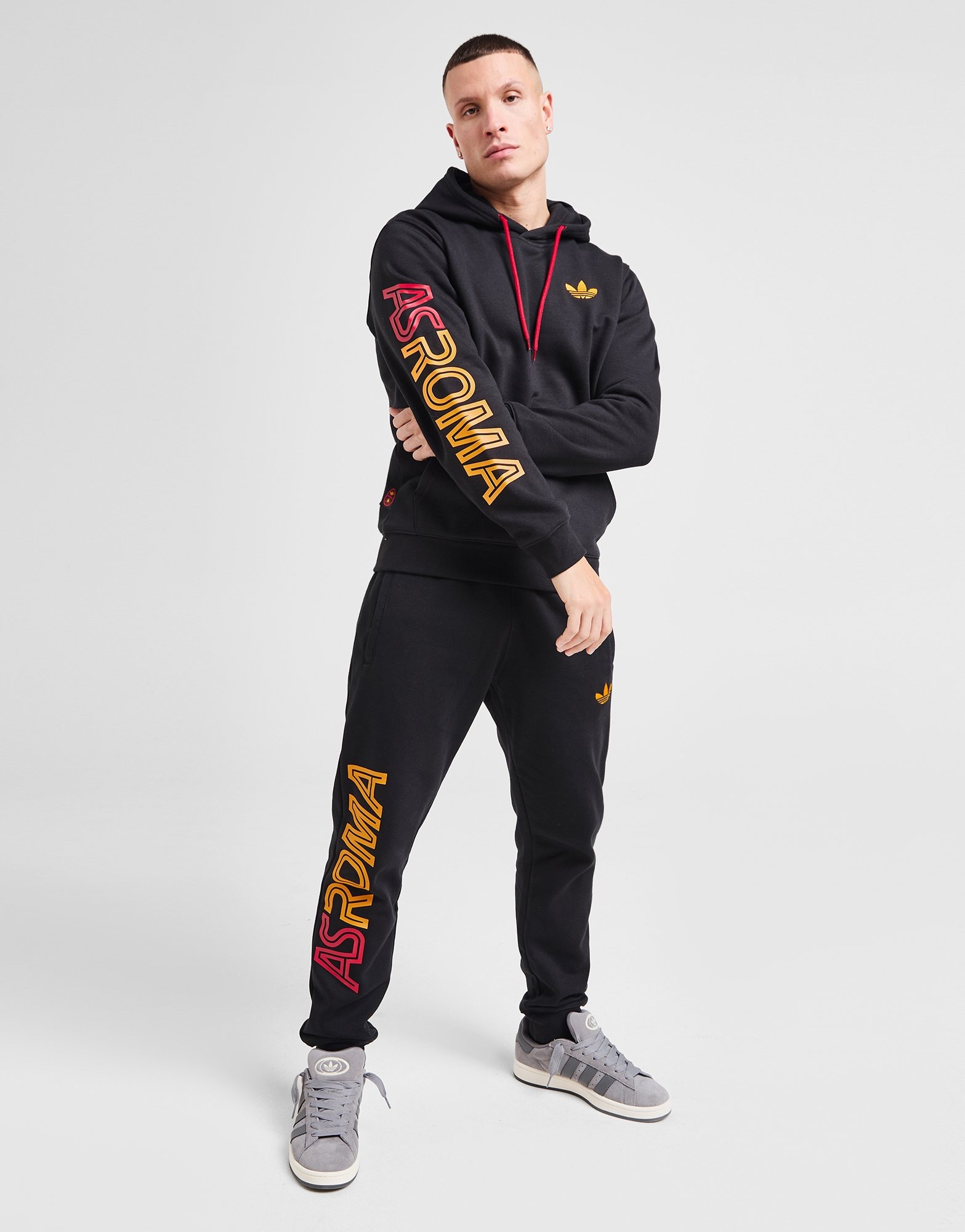 adidas Originals AS Roma Graphic Joggers Schwarz - JD Sports Österreich