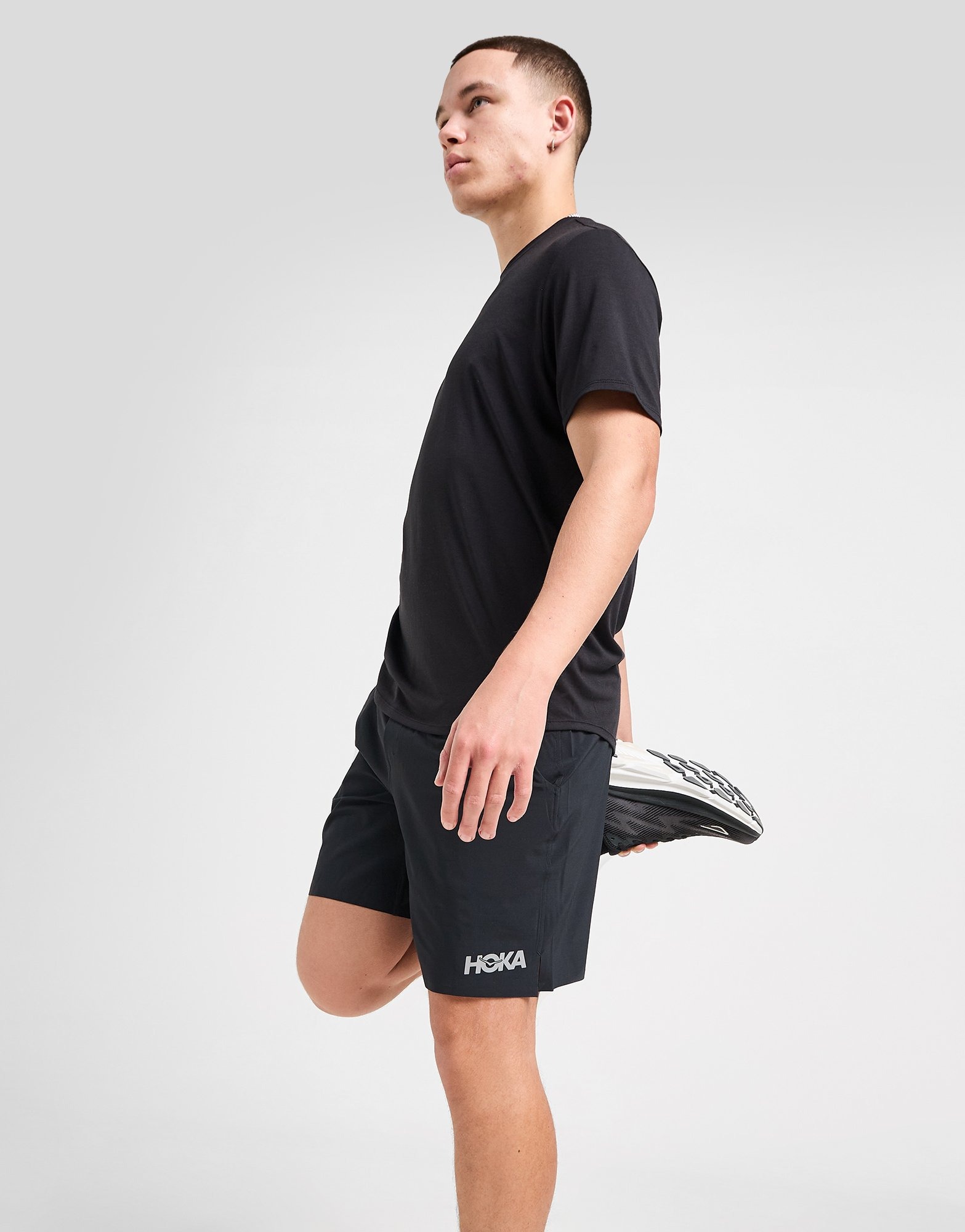 Zwart HOKA Active Shorts - JD Sports Nederland