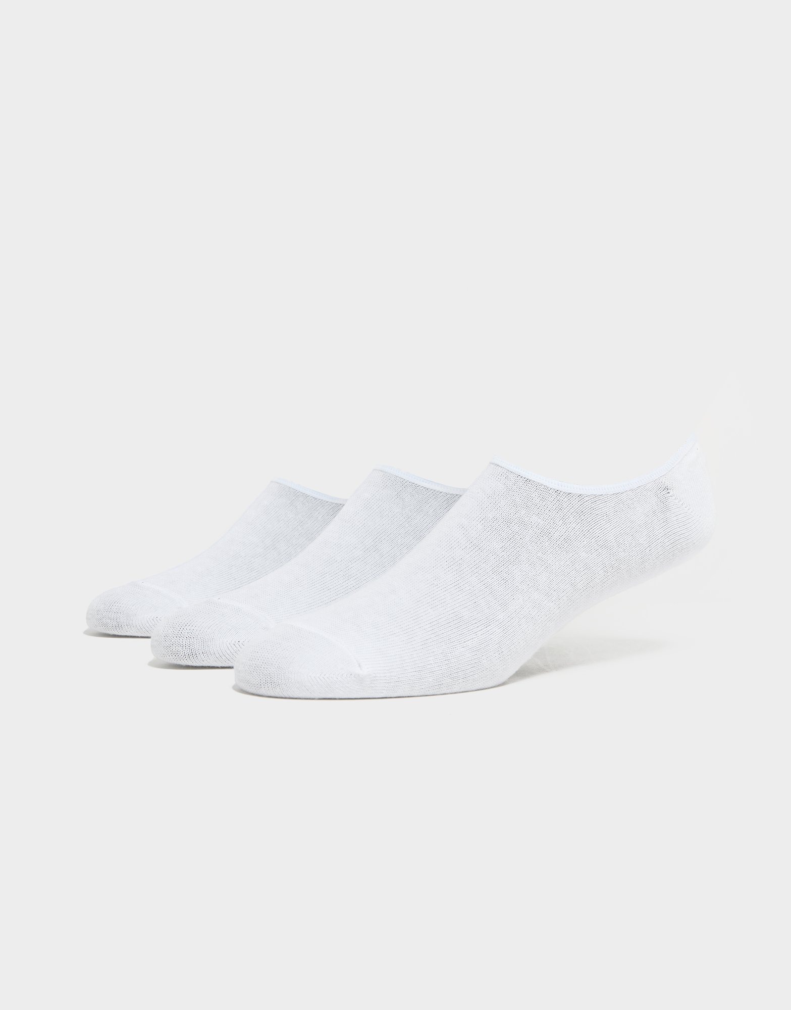 White McKenzie 3-Pack No Show Socks - JD Sports Ireland