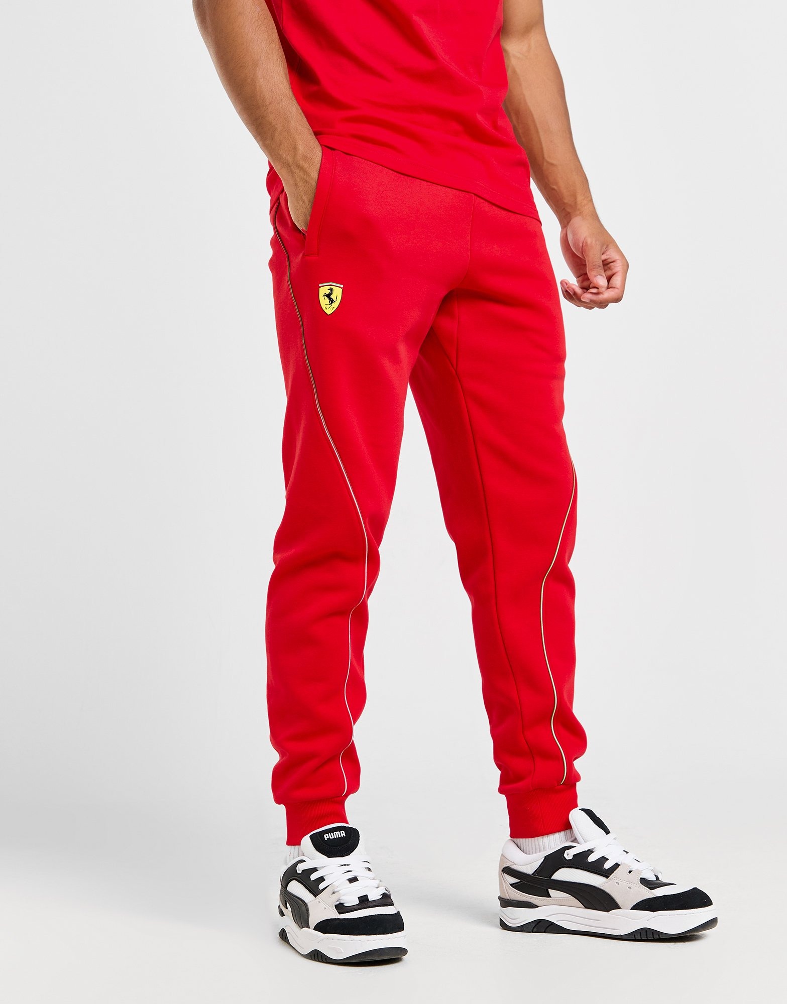 PUMA Pantalon de jogging Scuderia Ferrari Race Homme Rouge- JD Sports ...