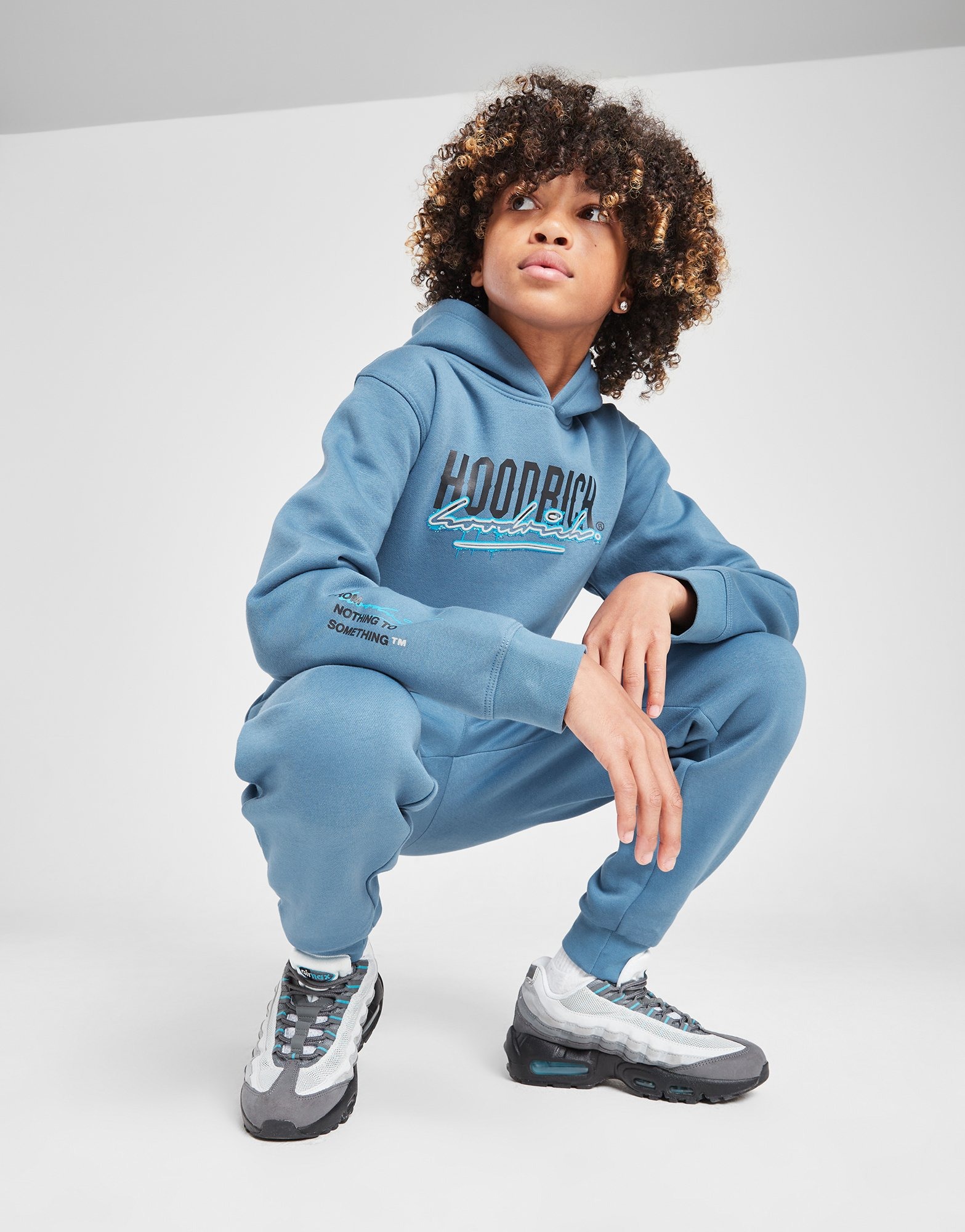 Blue Hoodrich Splatter Hoodie Junior - JD Sports Global