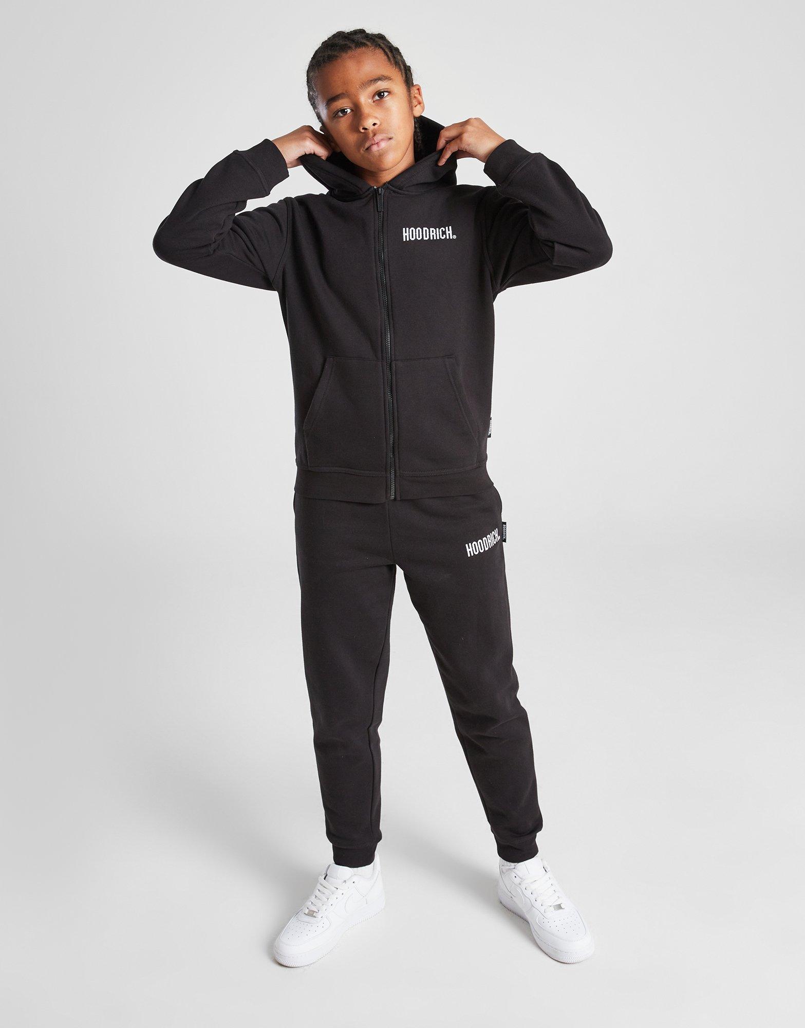 Green Hoodrich Full Zip Core Tracksuit Junior - JD Sports NZ