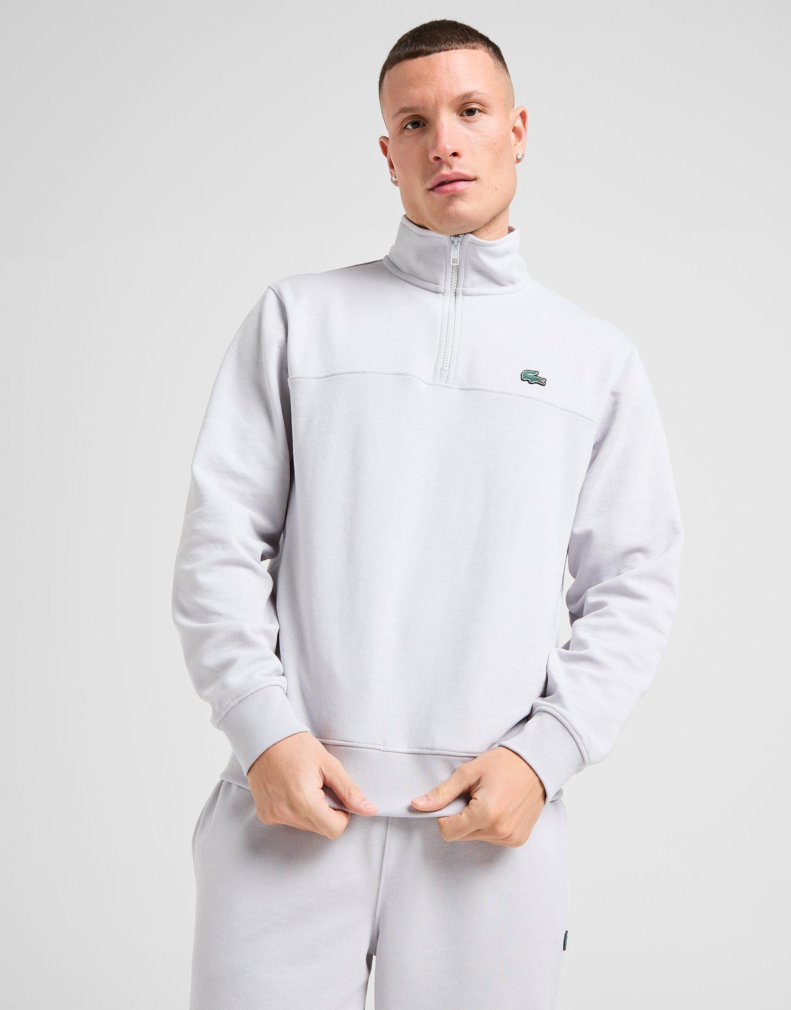 Lacoste Sweat Zippe Core Homme Gris JD Sports France