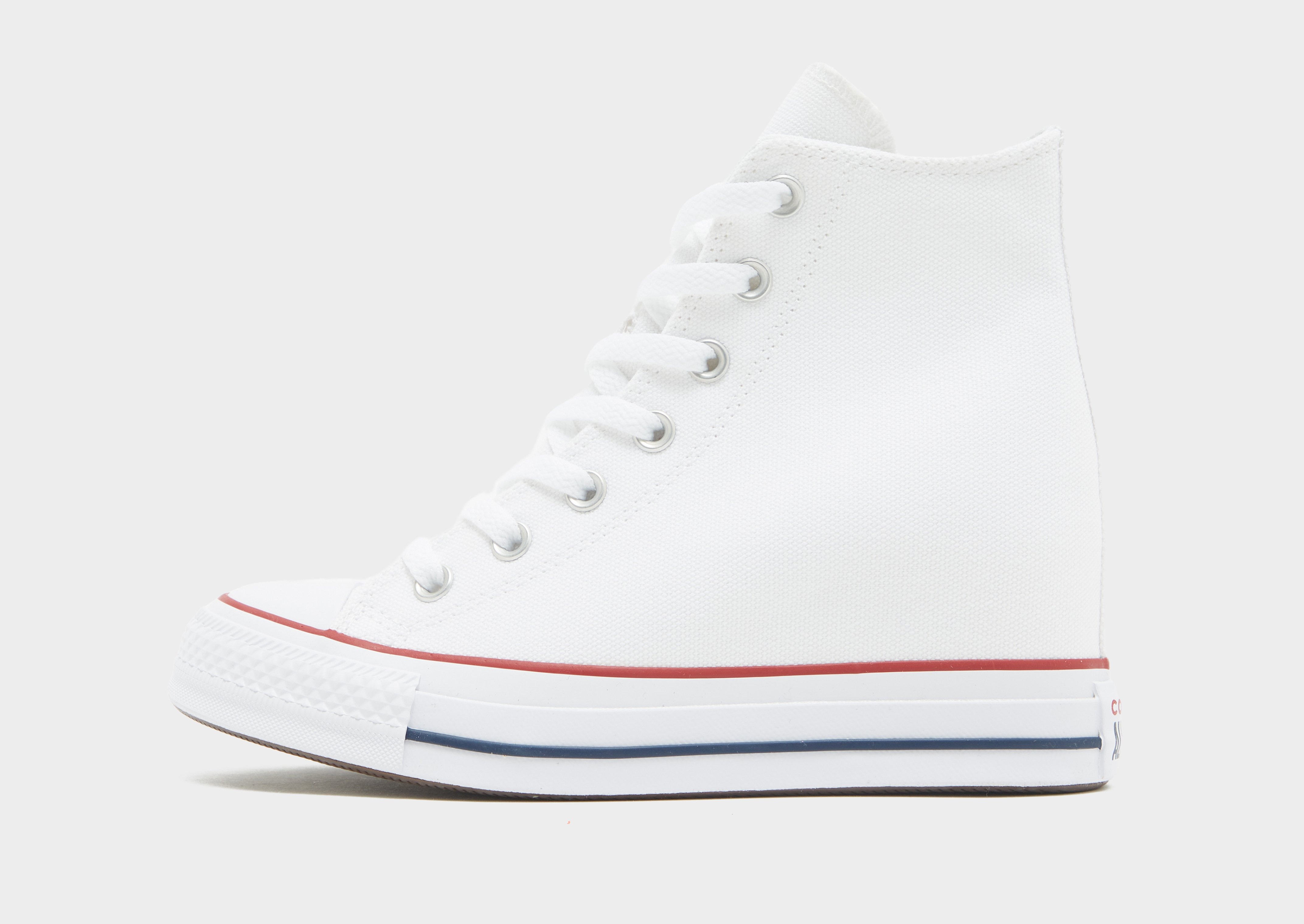 White Converse Chuck Taylor All Star Wedge High Women's - JD Sports Global
