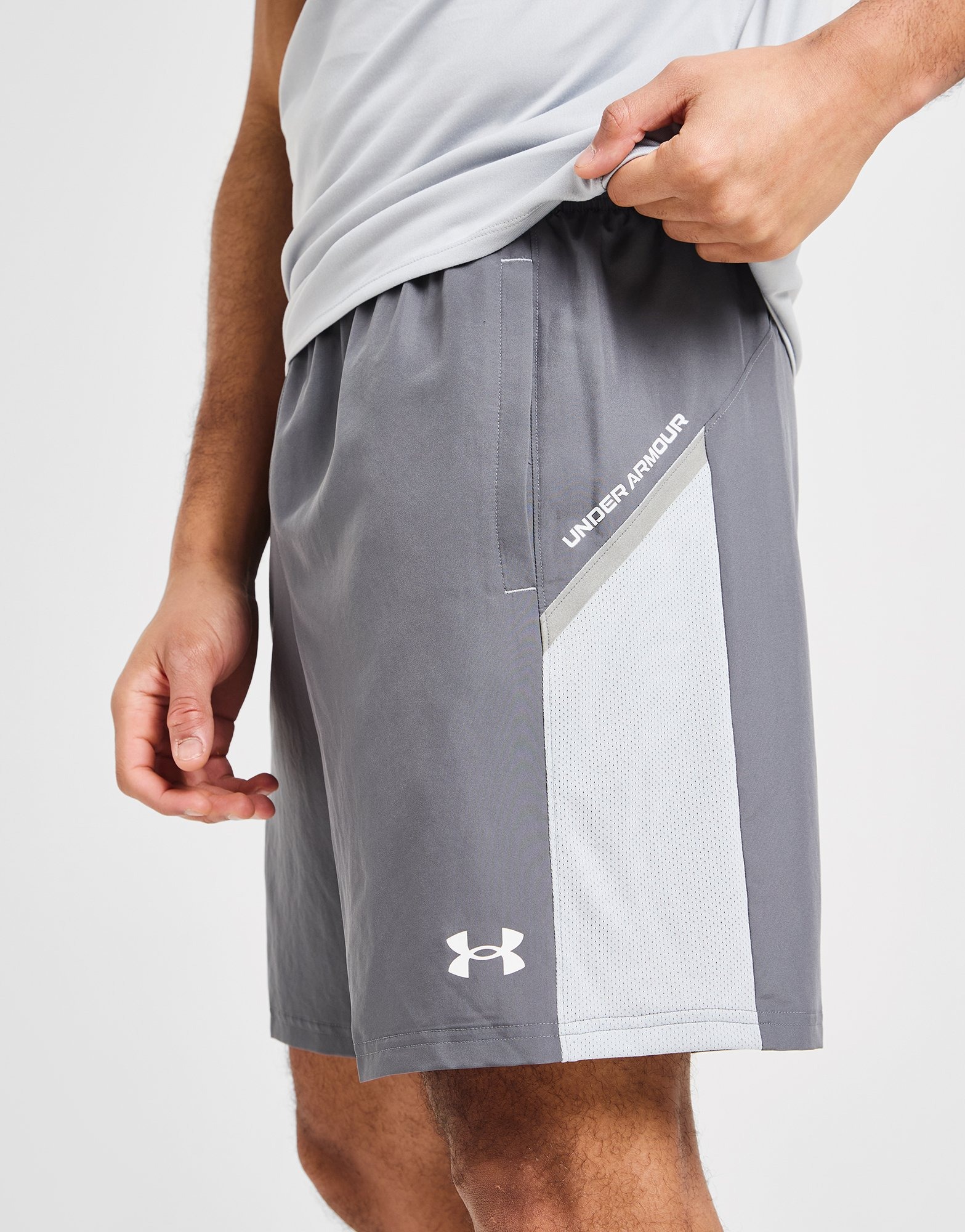 Grey Under Armour Tech Utility Shorts Jd Sports Uk