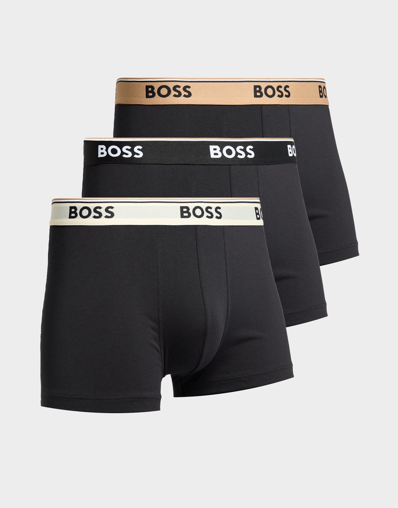 BOSS Pack 3 Boxers em Preto | JD Sports
