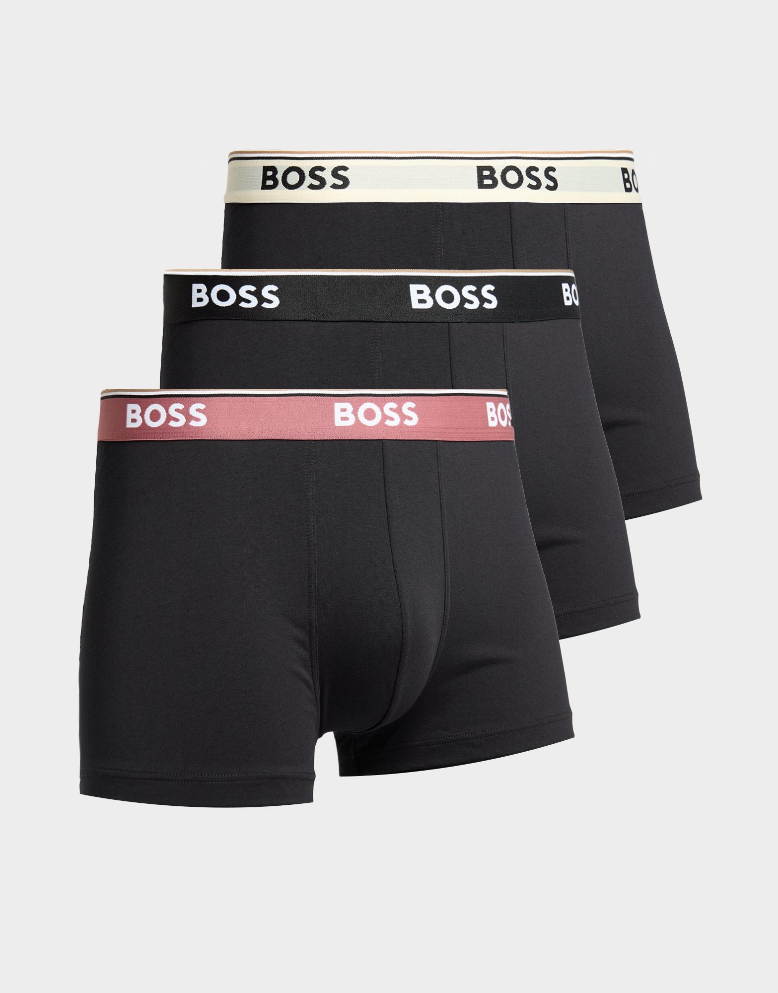 Black BOSS 3-Pack Trunks - JD Sports Global