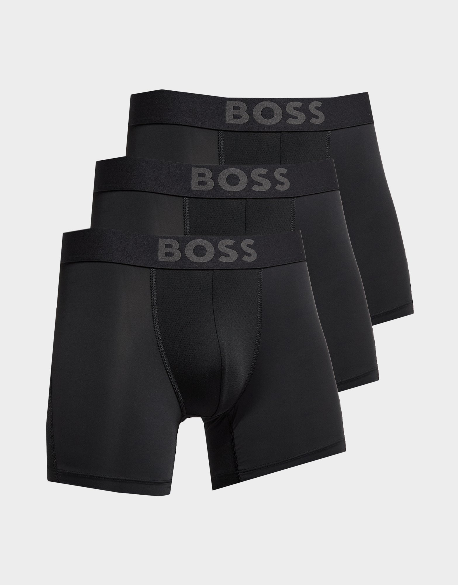 Black BOSS 3-Pack Boxers - JD Sports Global