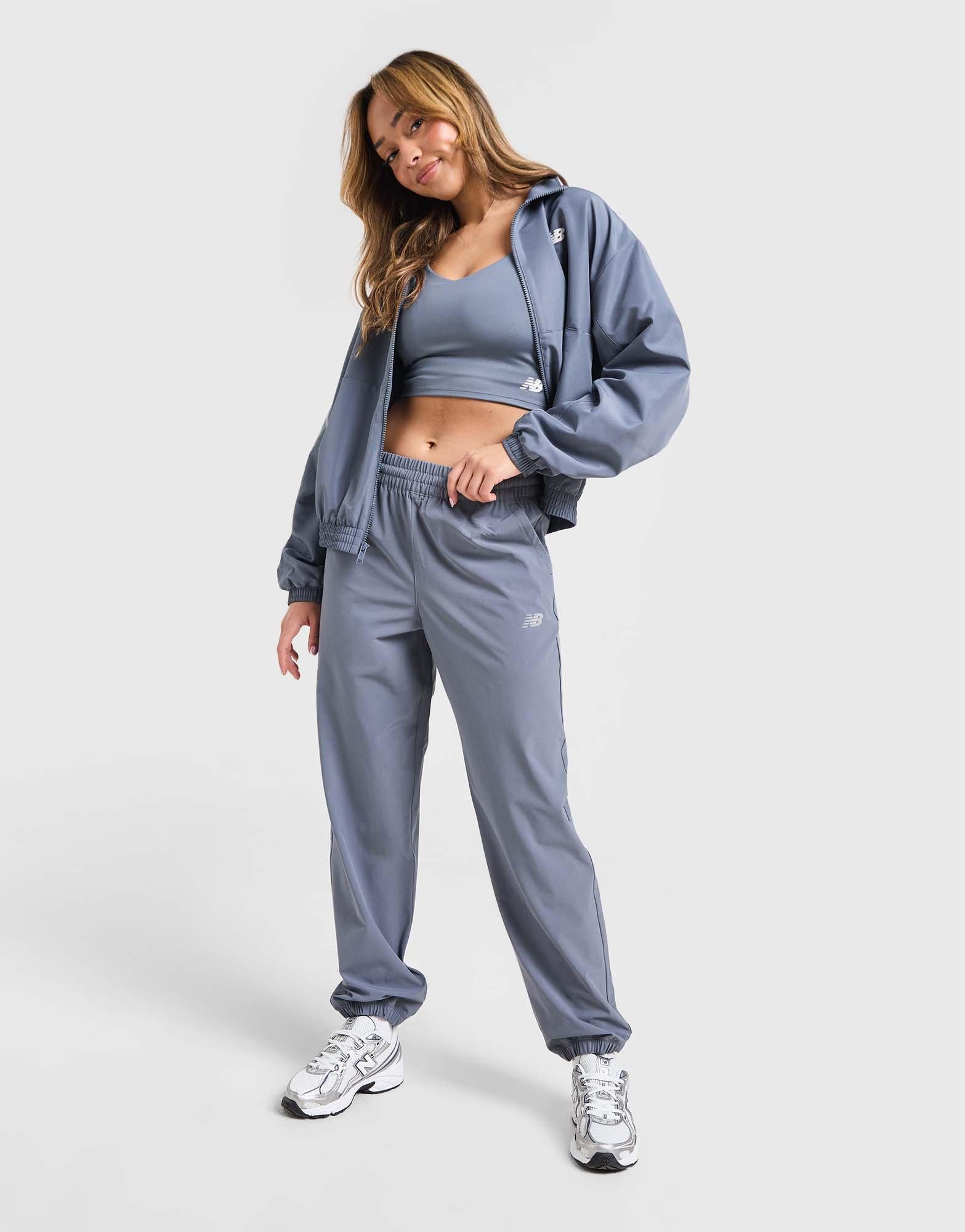 Track Wear Logo Moncler Logo Trim Drawstring Track Pants Schwarz