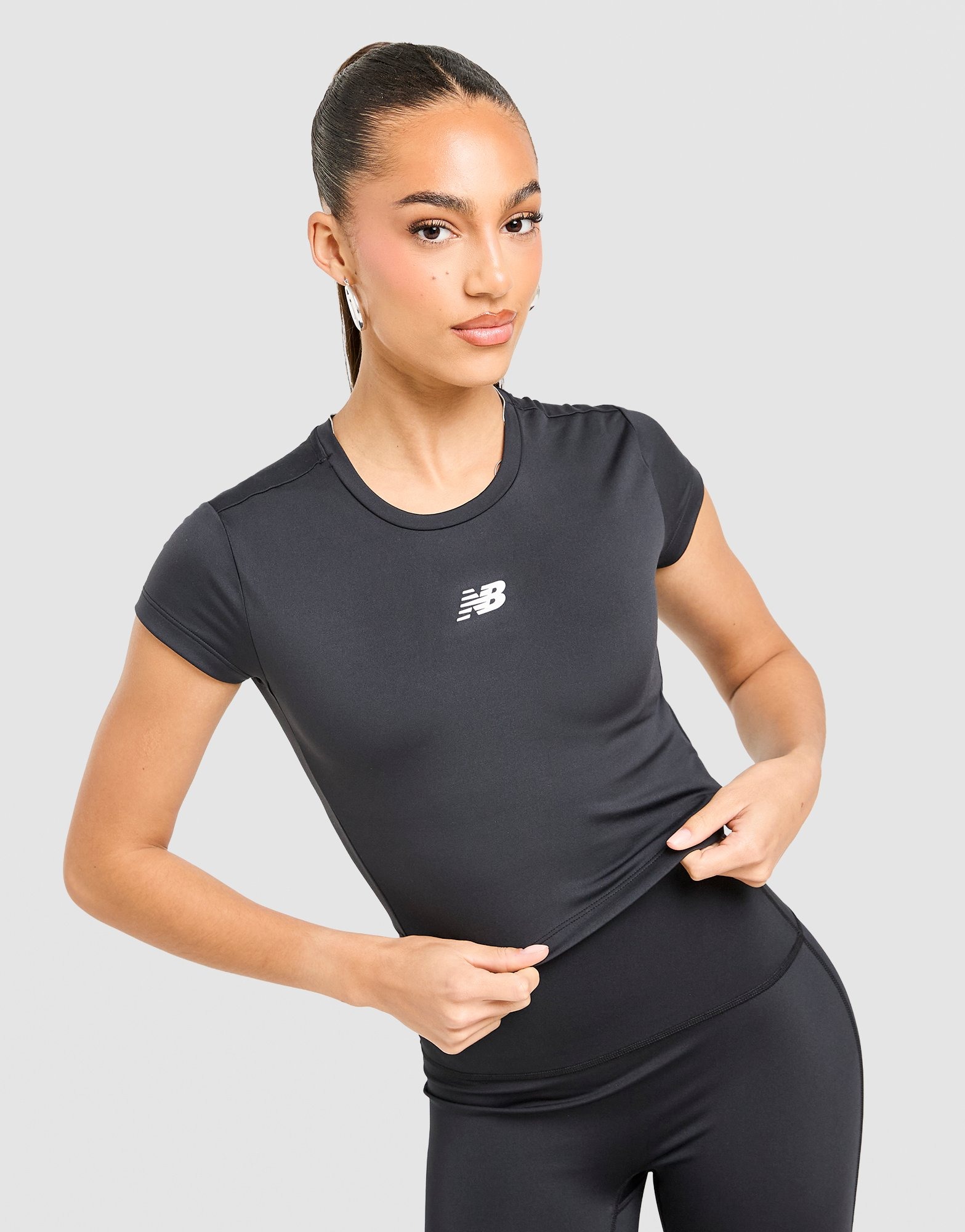 Musta New Balance Essential Logo Baby Top - JD Sports Finland