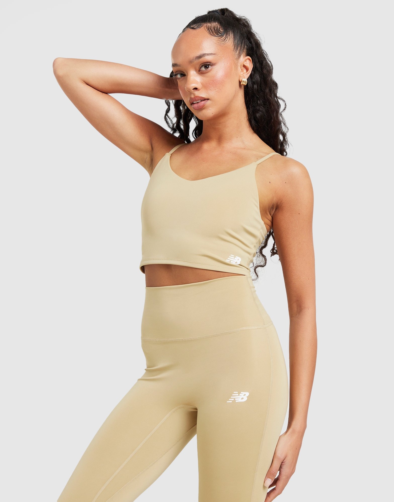 Brown New Balance Logo Sports Bra - JD Sports Global