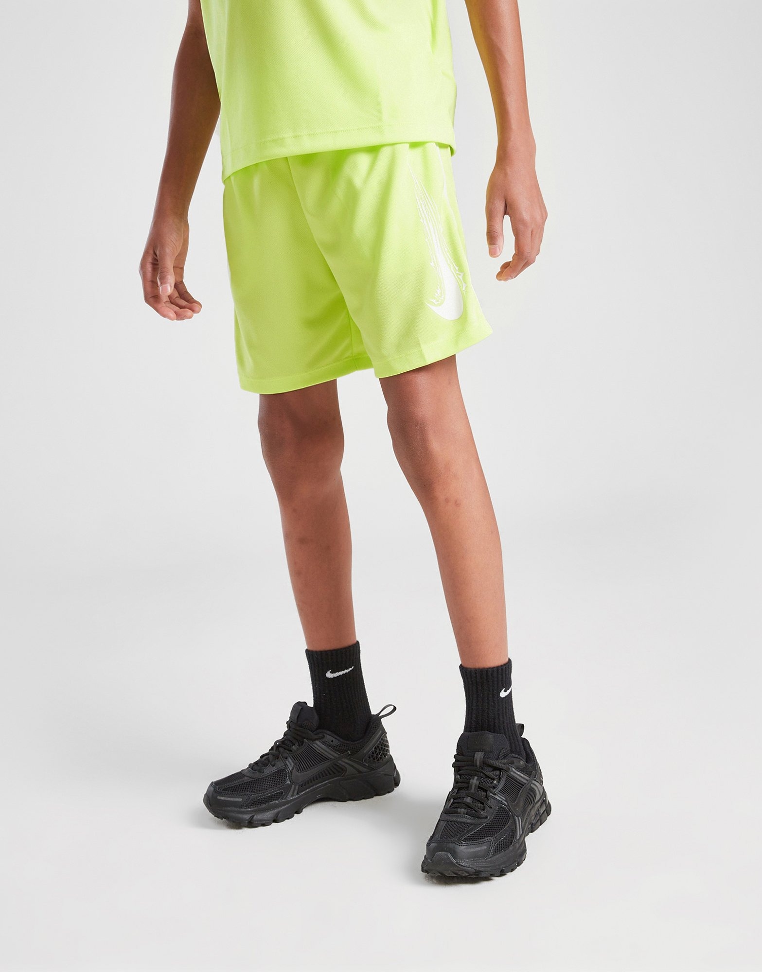 Nike Short Logo Swoosh Junior Lemon- JD Sports France
