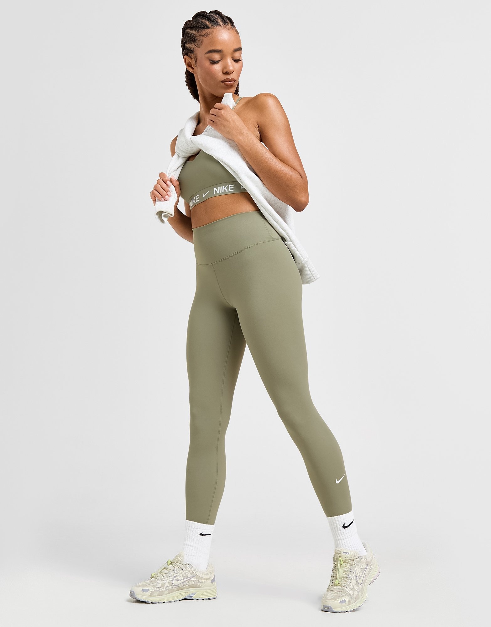 Green Nike Training One High Rise Leggings Jd Sports Ireland