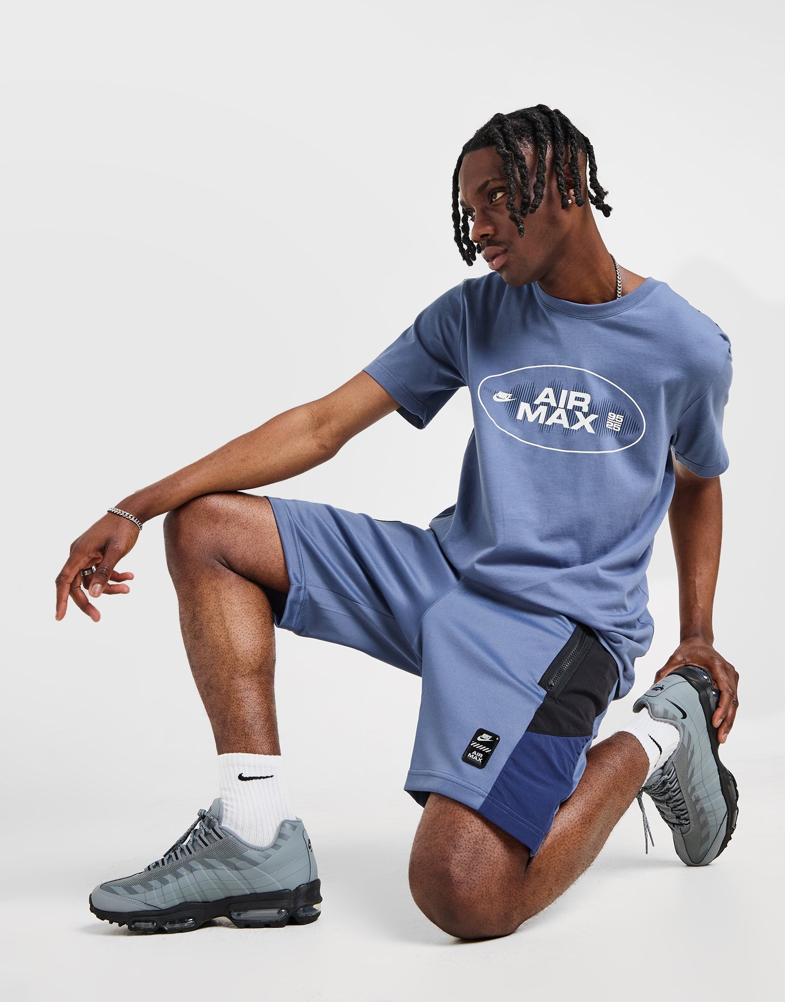 Blue Nike Air Max Shorts Jd Sports Global