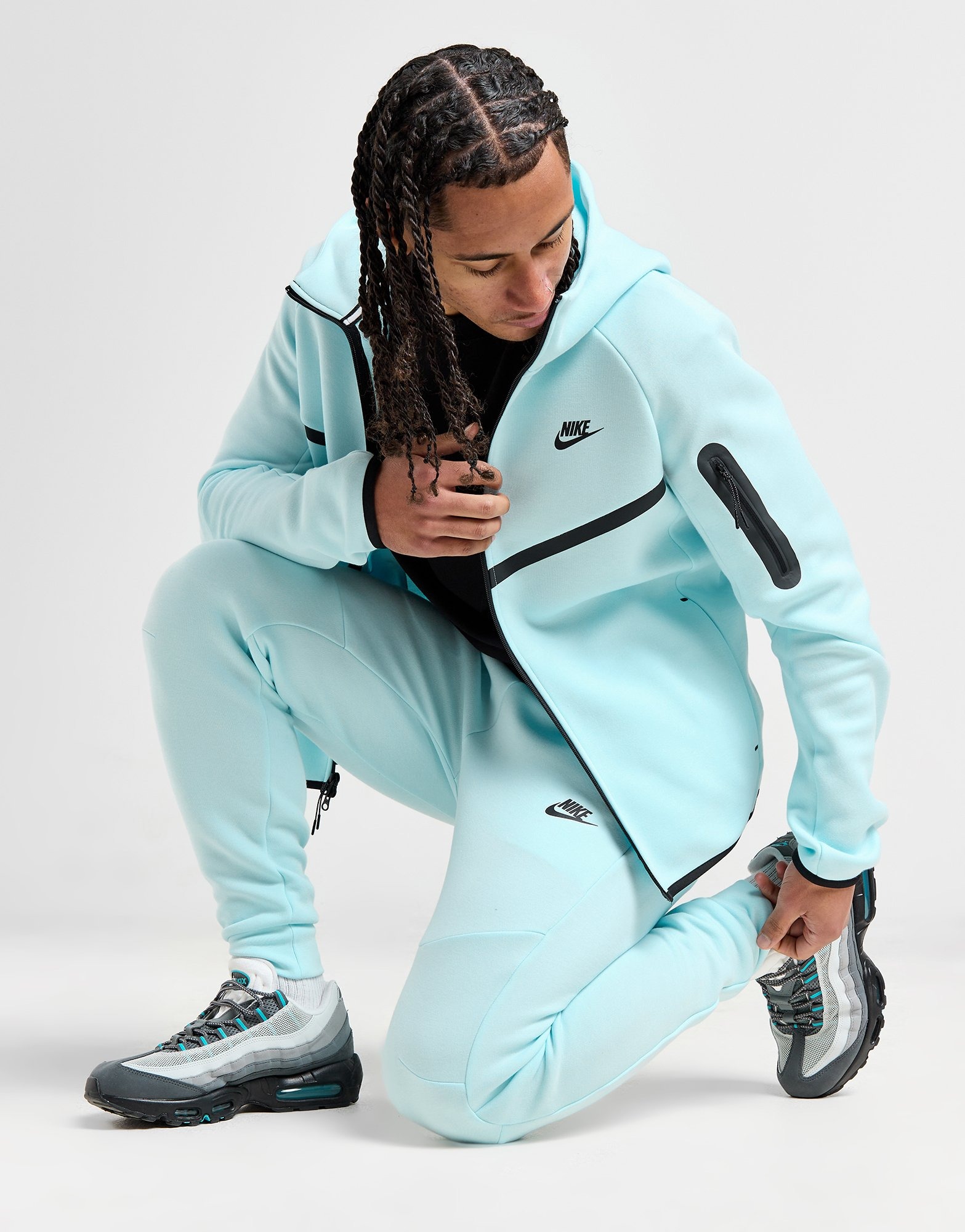Blue Nike Tech Fleece Joggers - JD Sports Global
