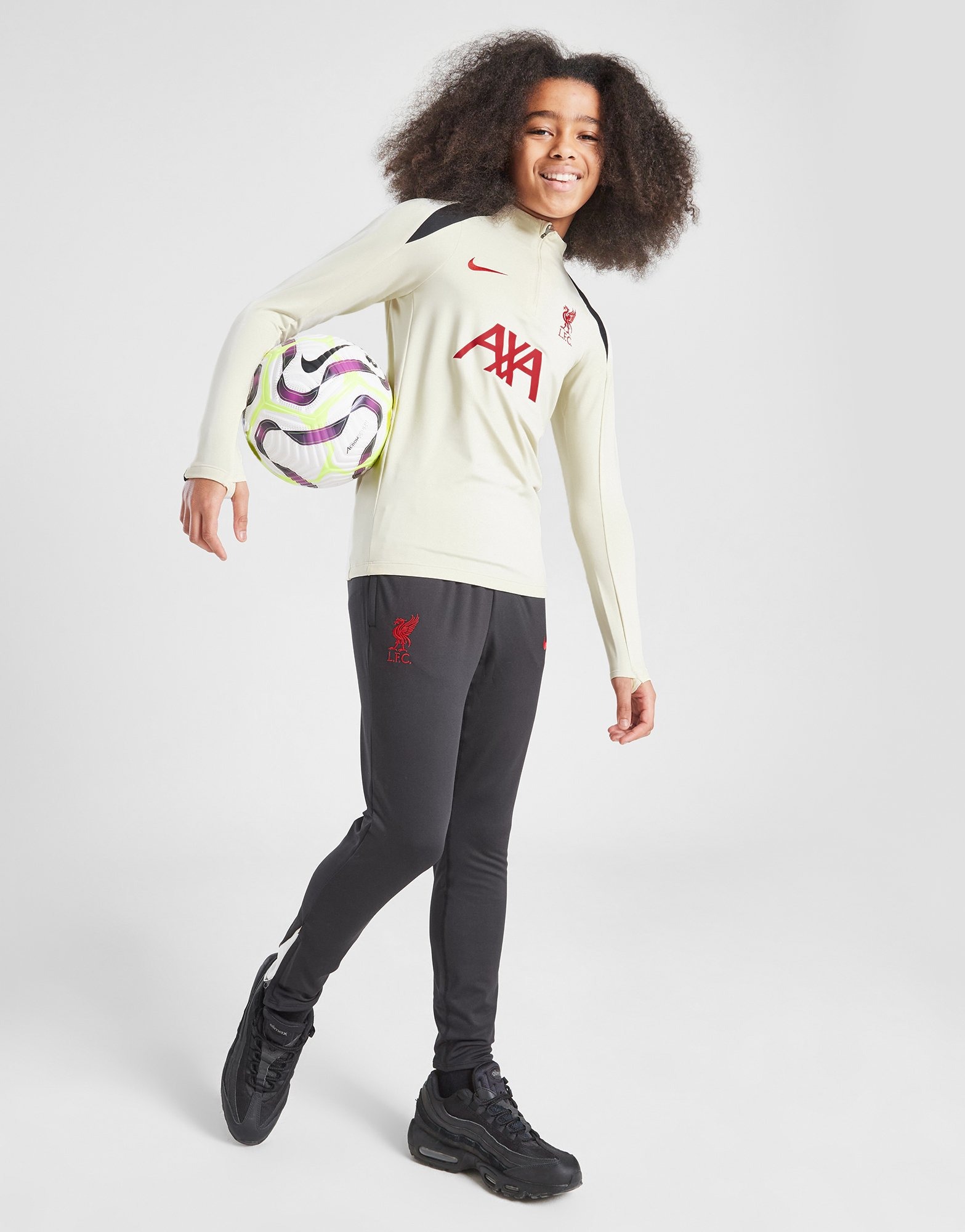 Black Nike Liverpool Fc Strike Track Pants Junior - JD Sports