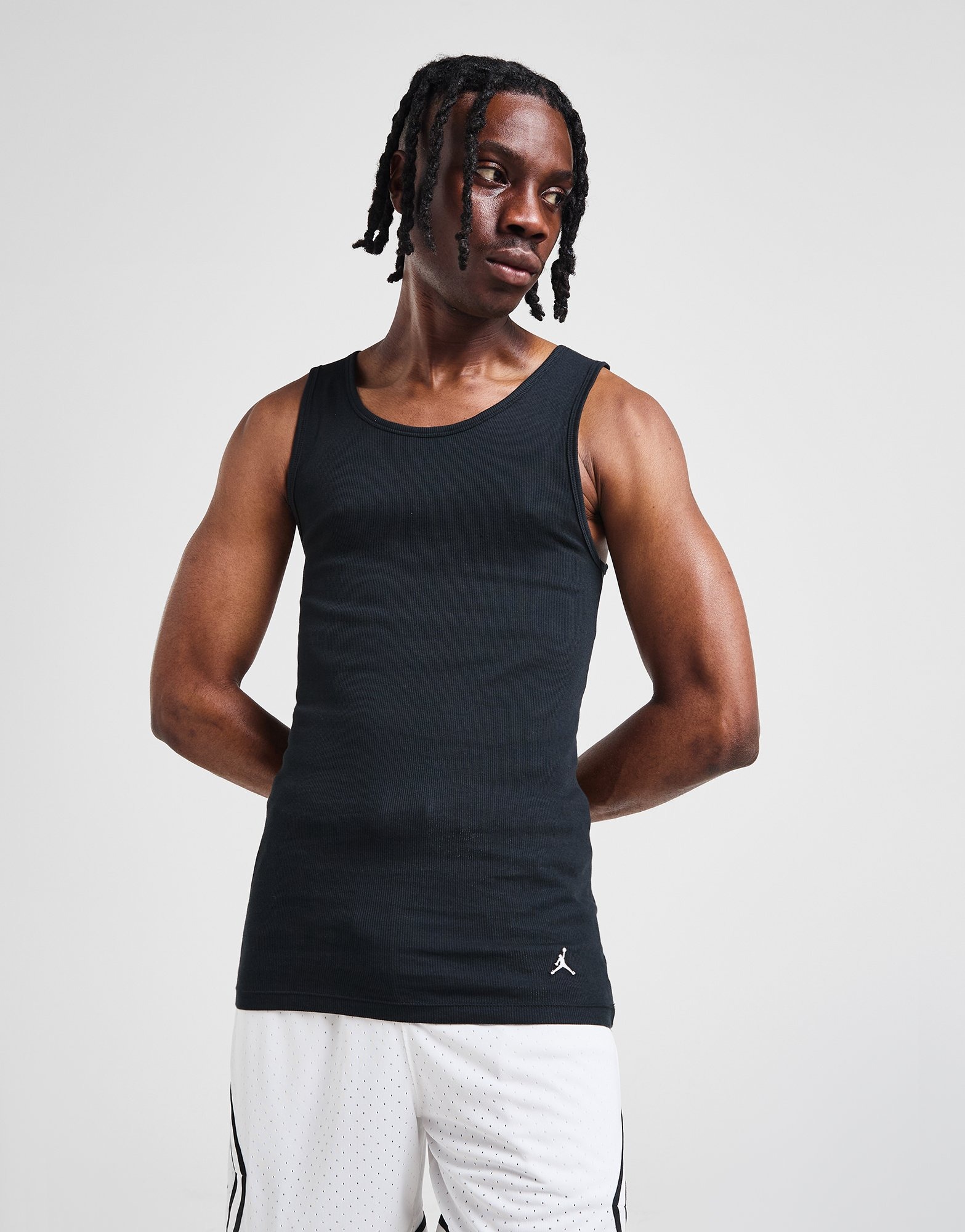 Black Jordan 2-Pack Flight Tank Top - JD Sports Global