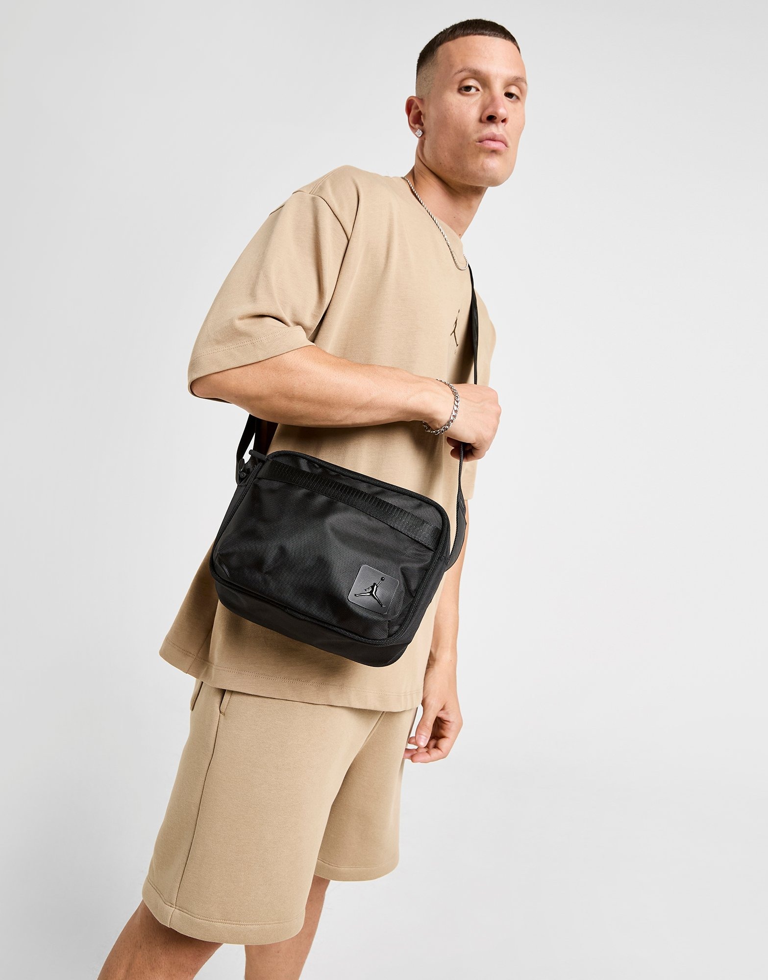 Black Jordan Mini Shoulder Bag - JD Sports Global