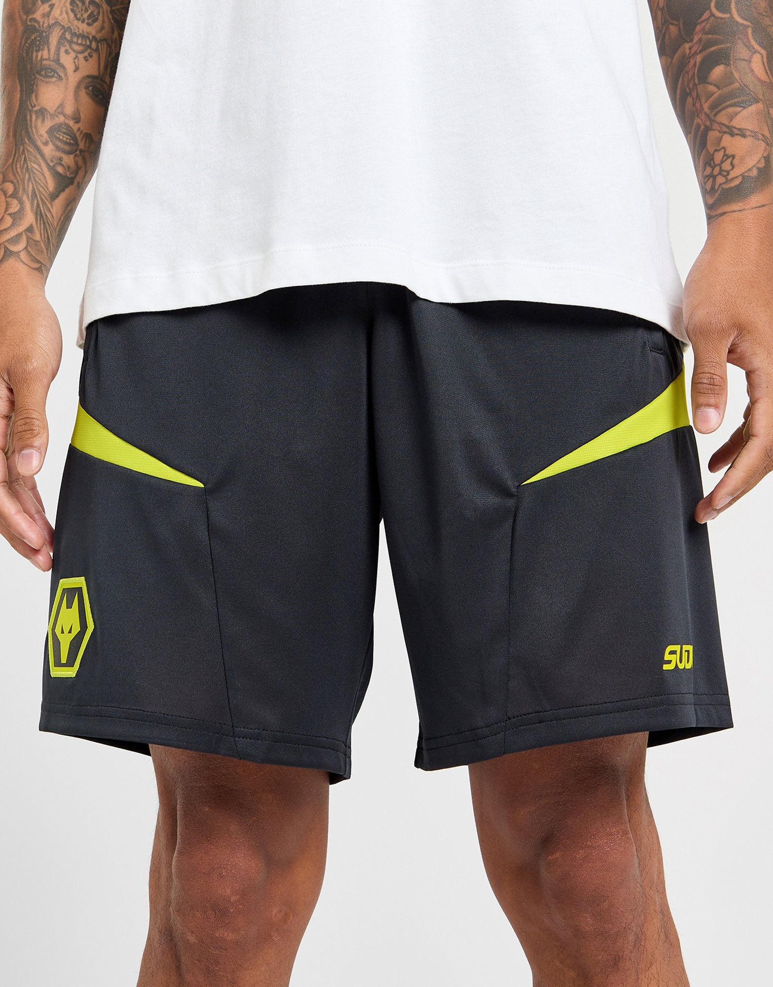 Black SUDU Wolverhampton Wanderers Training Shorts - JD Sports Global