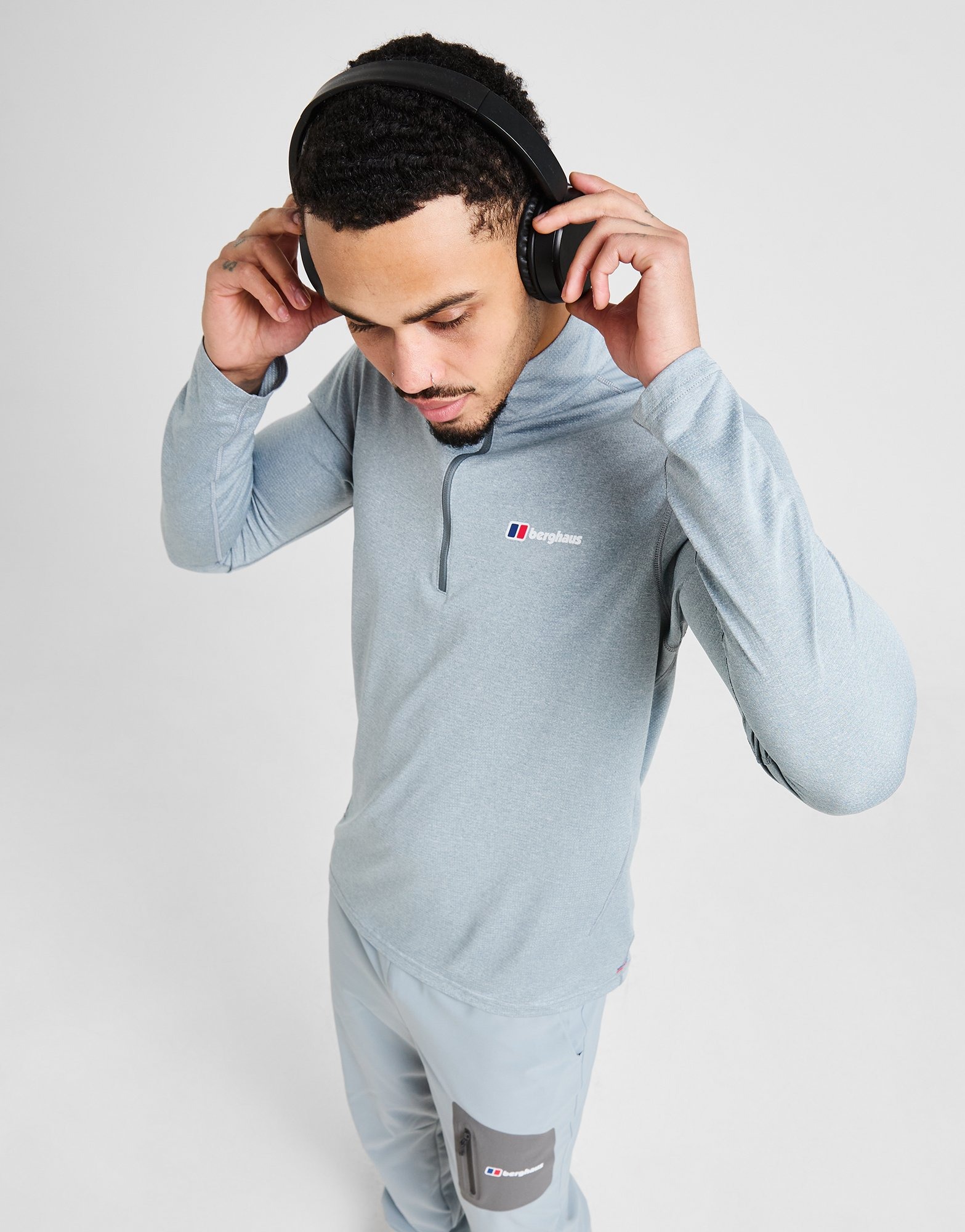 Blue Berghaus Explorer Long Sleeve Top - JD Sports NZ