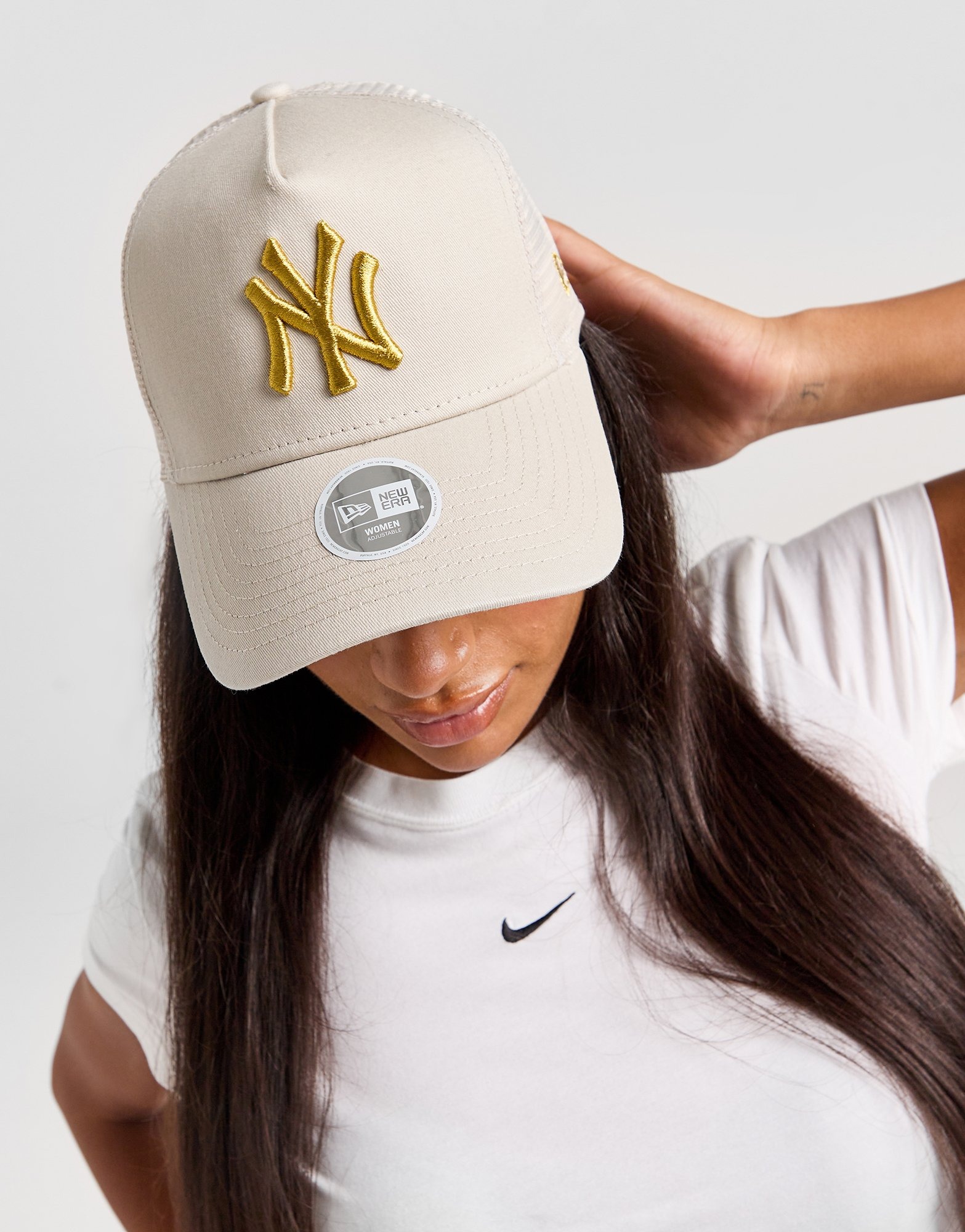 Brown New Era Mlb New York Yankees Trucker Cap Jd Sports Global