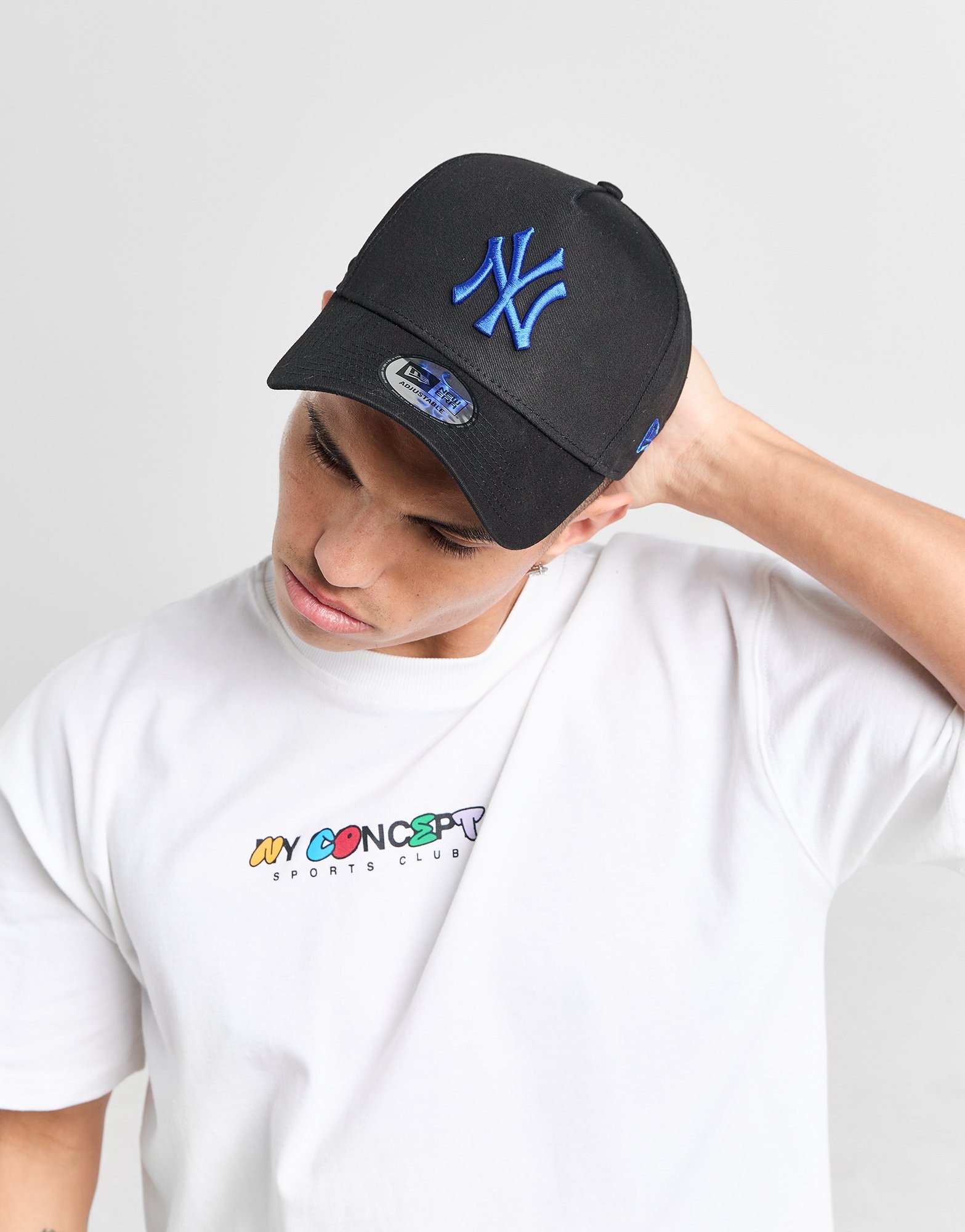 Black New Era MLB New York Yankees Patch Cap - JD Sports NZ