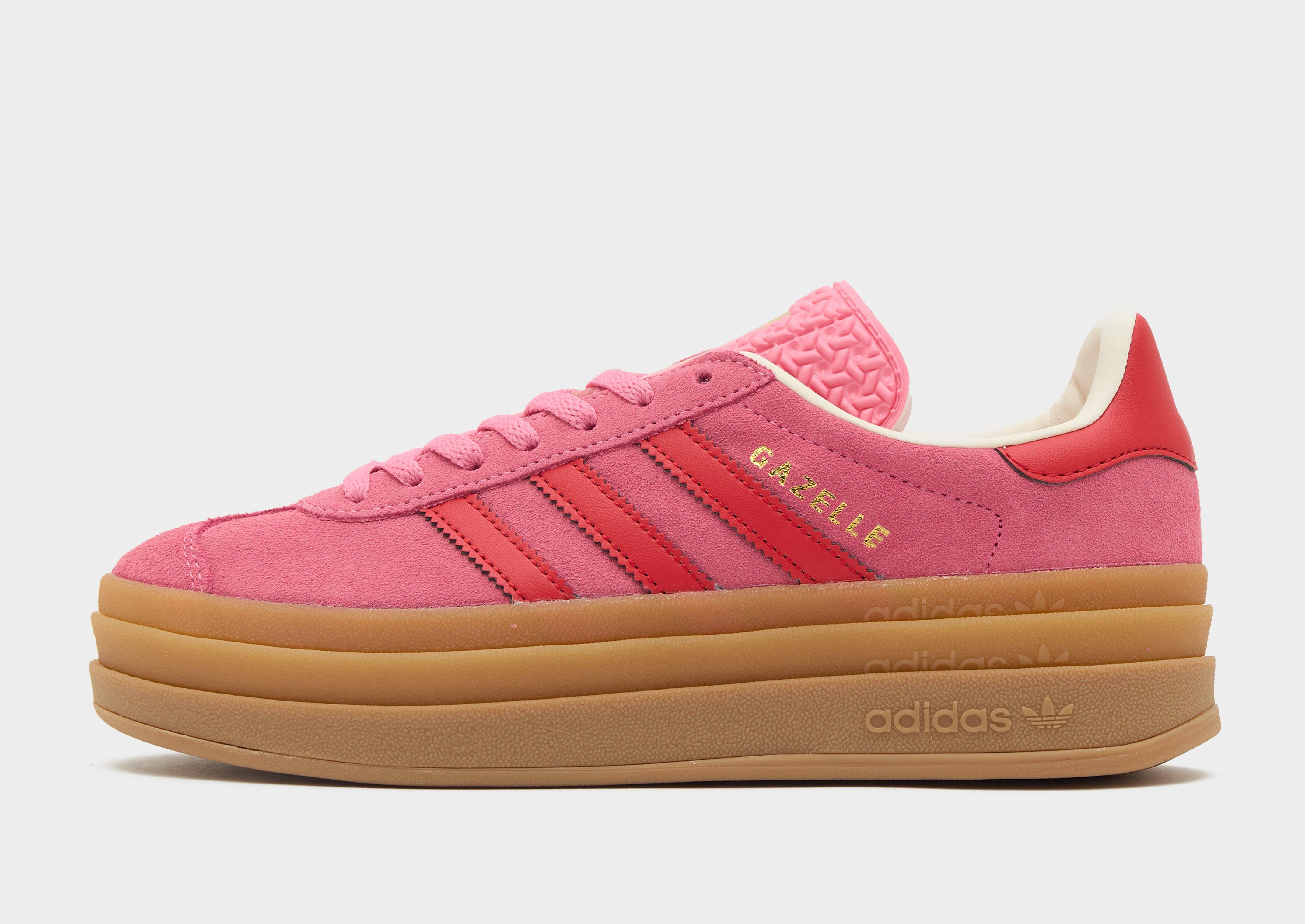 Pink adidas Originals Gazelle Bold Junior - JD Sports