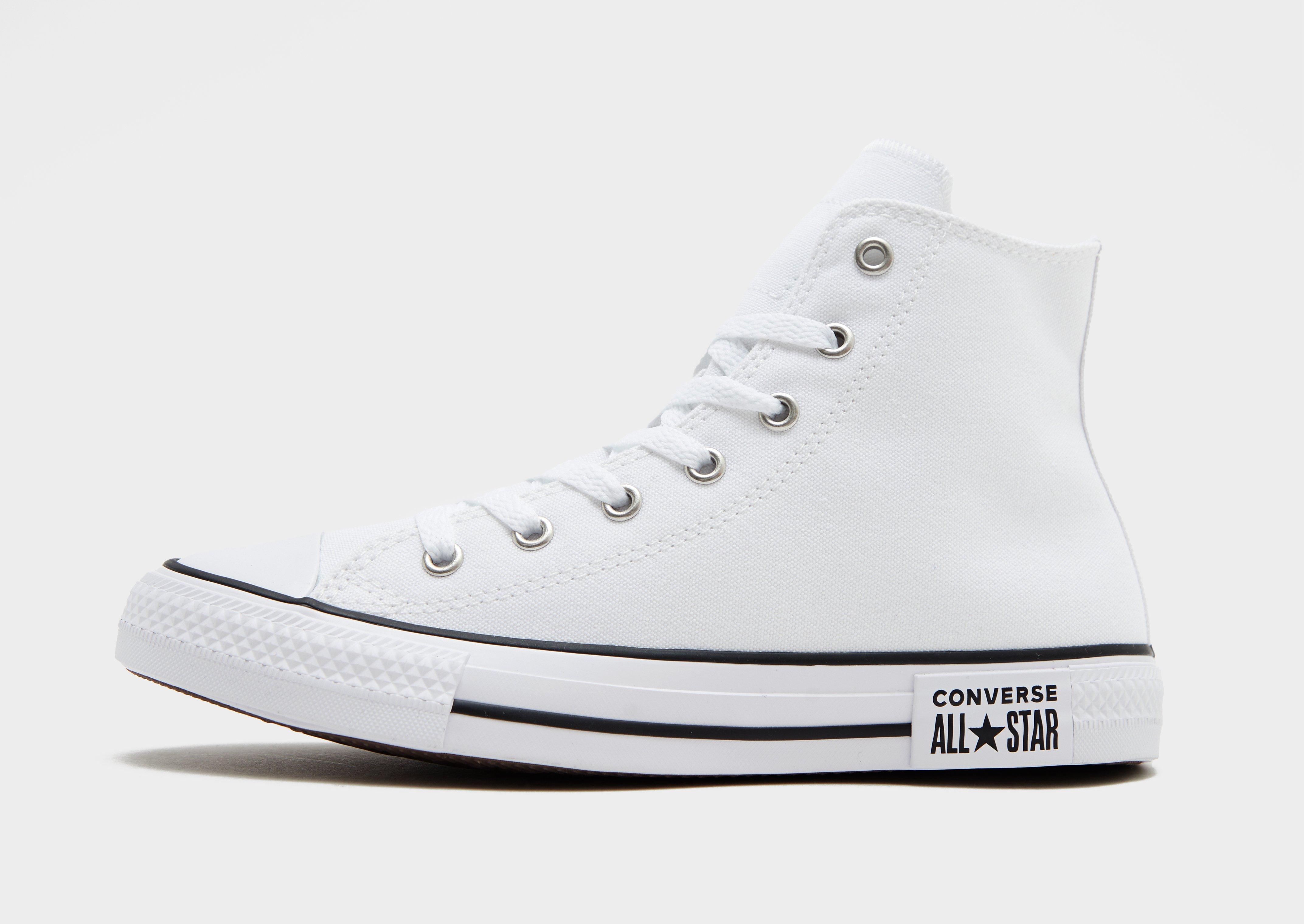 White Converse All Star High Logo Play Junior - JD Sports Ireland