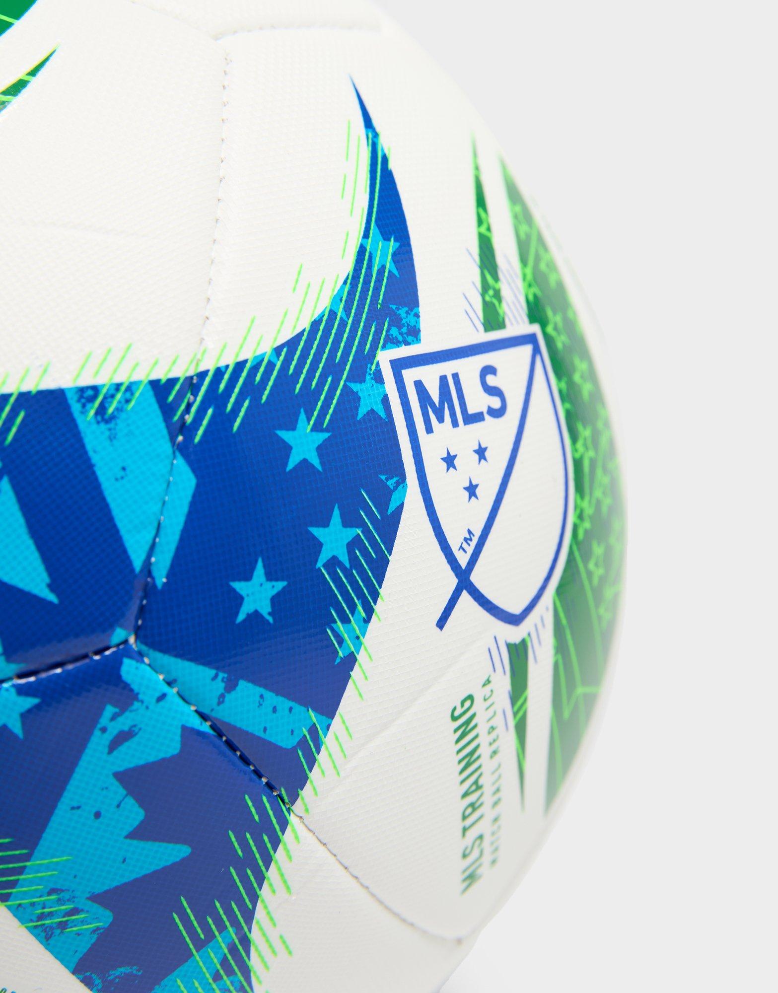 White adidas MLS Training Ball | JD Sports UK