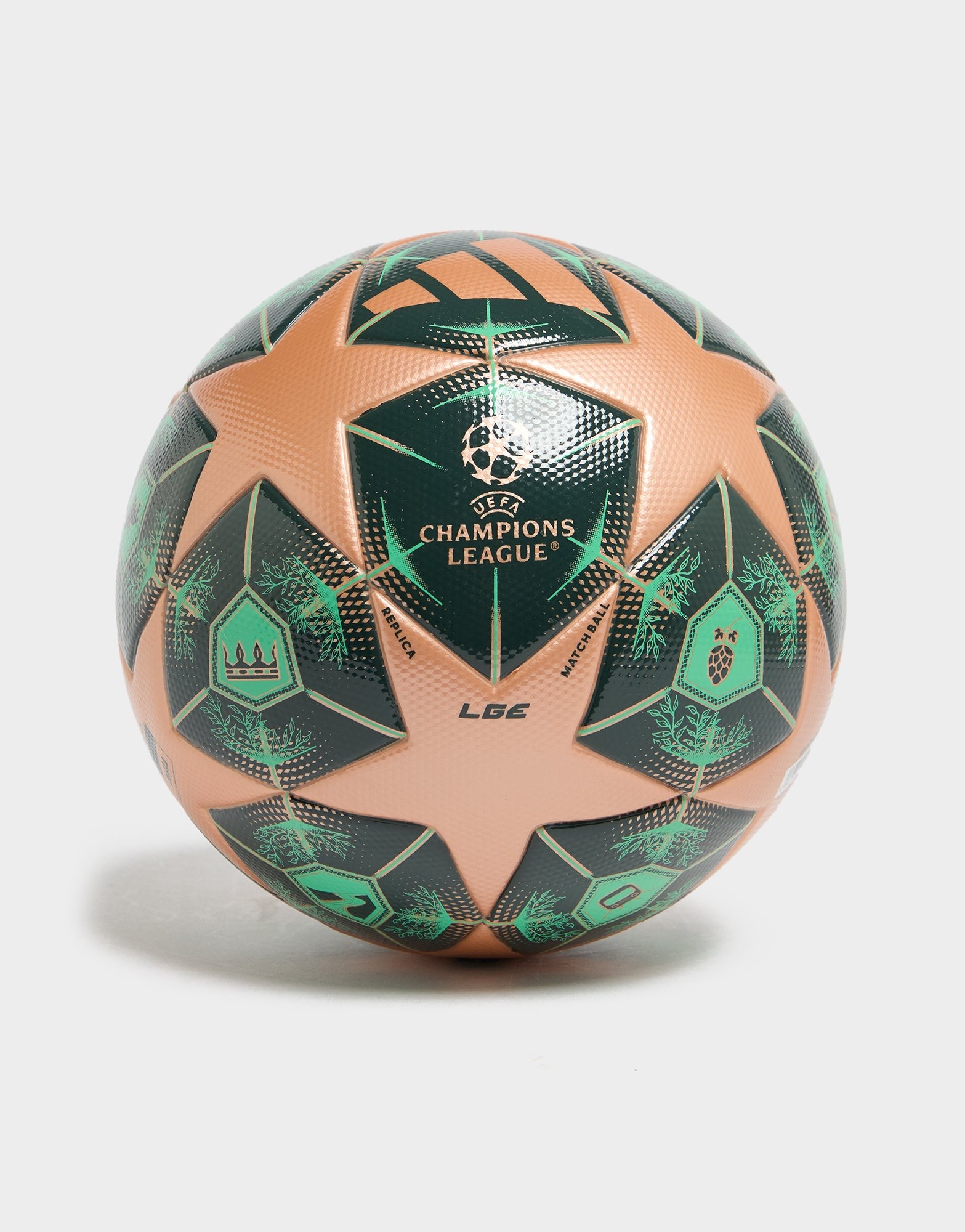 Black adidas UEFA Champions League 2024/25 Knockout Stages Ball - JD ...