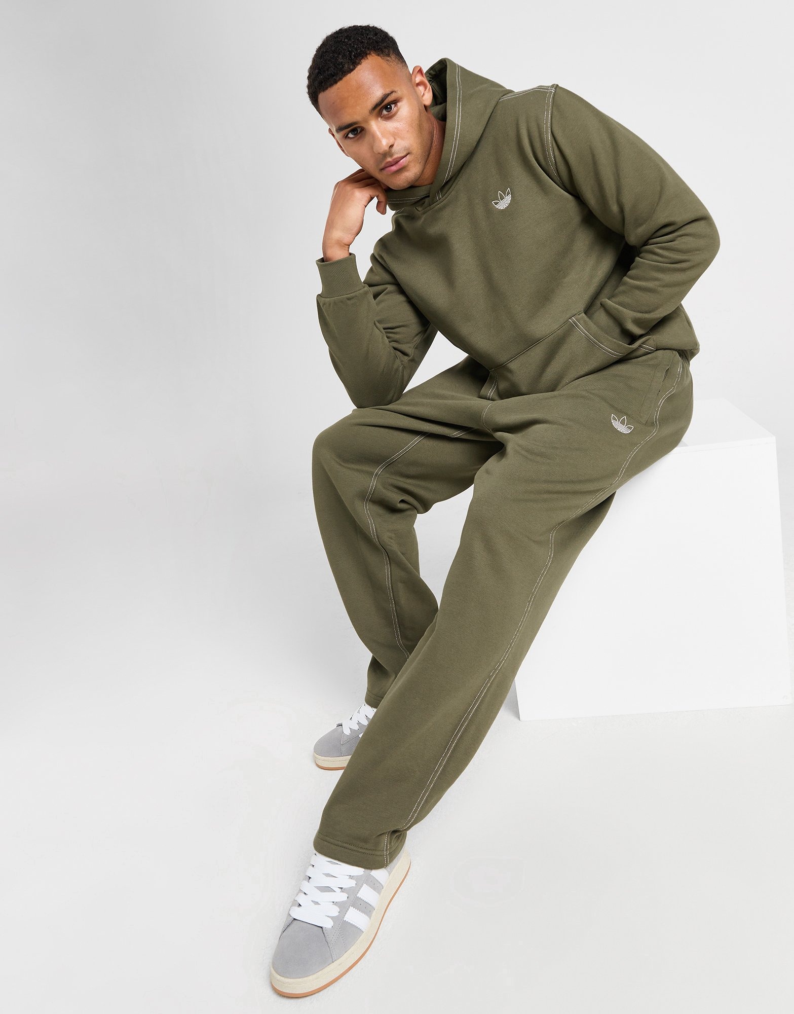 Green adidas Originals Stitch Joggers - JD Sports