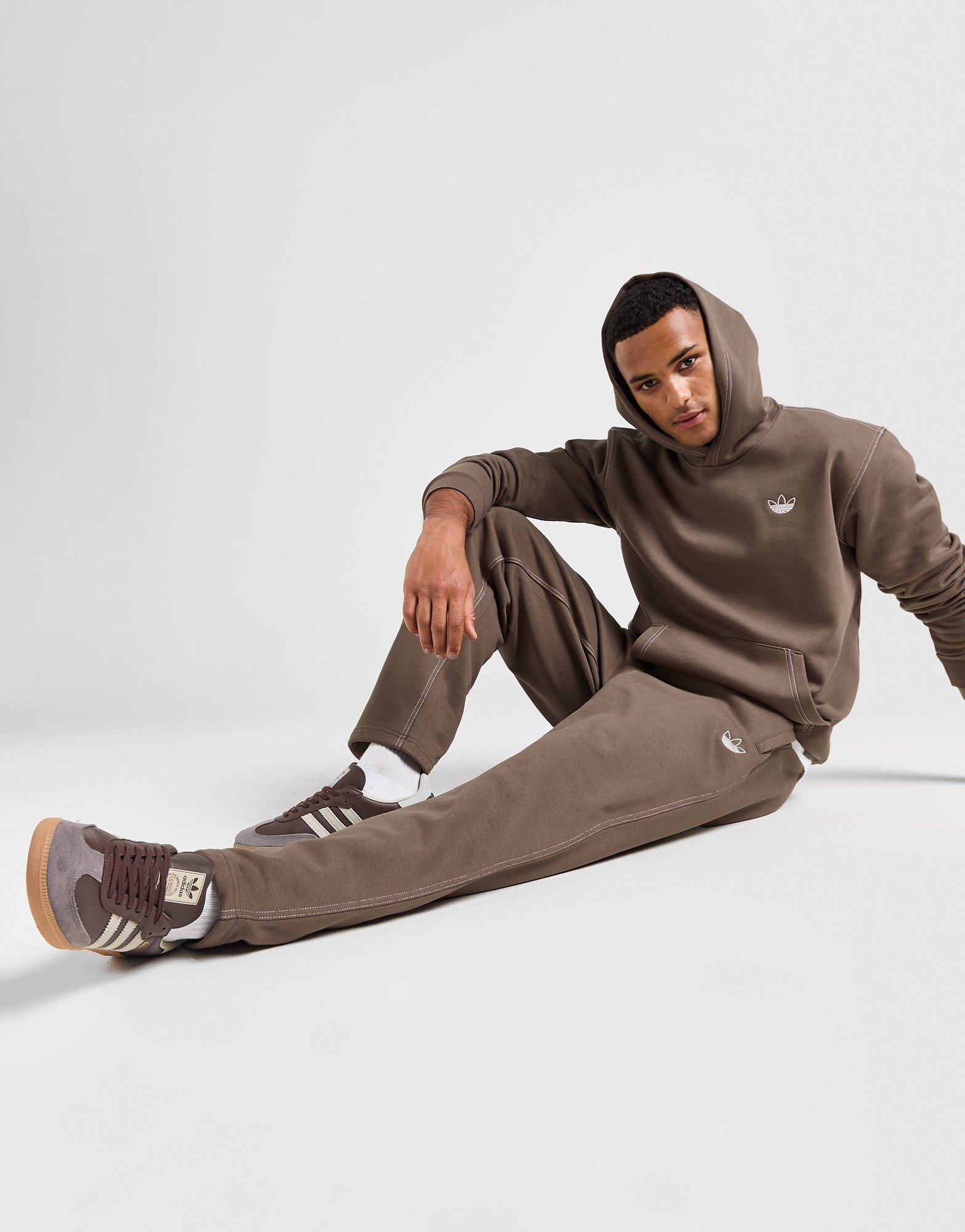 Brown Adidas Originals Stitch Joggers Jd Sports