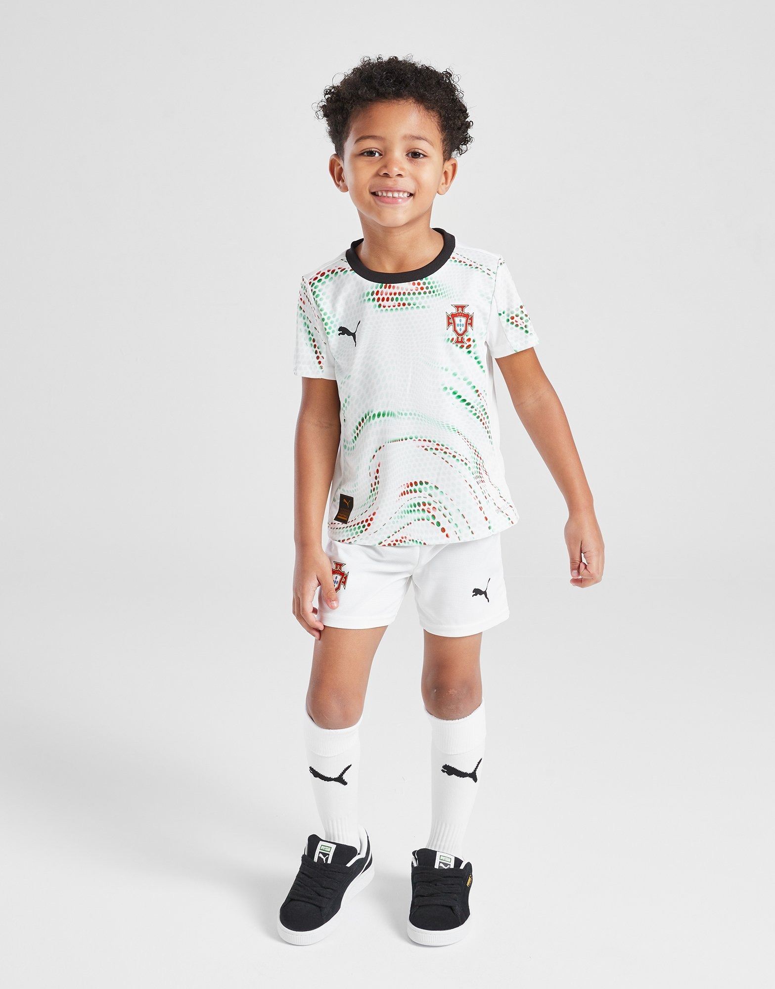 PUMA Kit Extérieur Portugal 2025 Enfant Blanc- JD Sports France