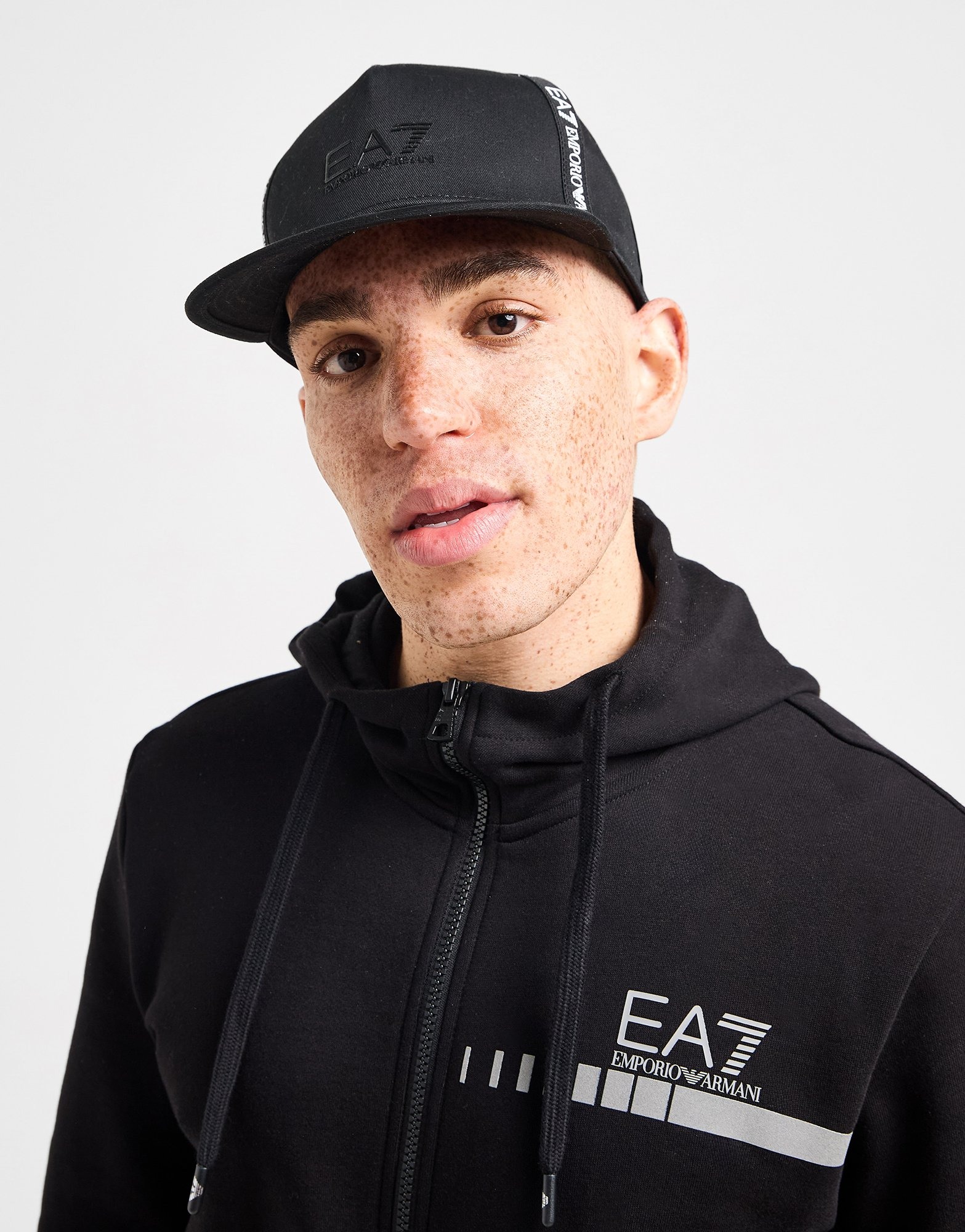EA7 Emporio Armani Training Logo Tape Cap Schwarz - JD Sports Deutschland